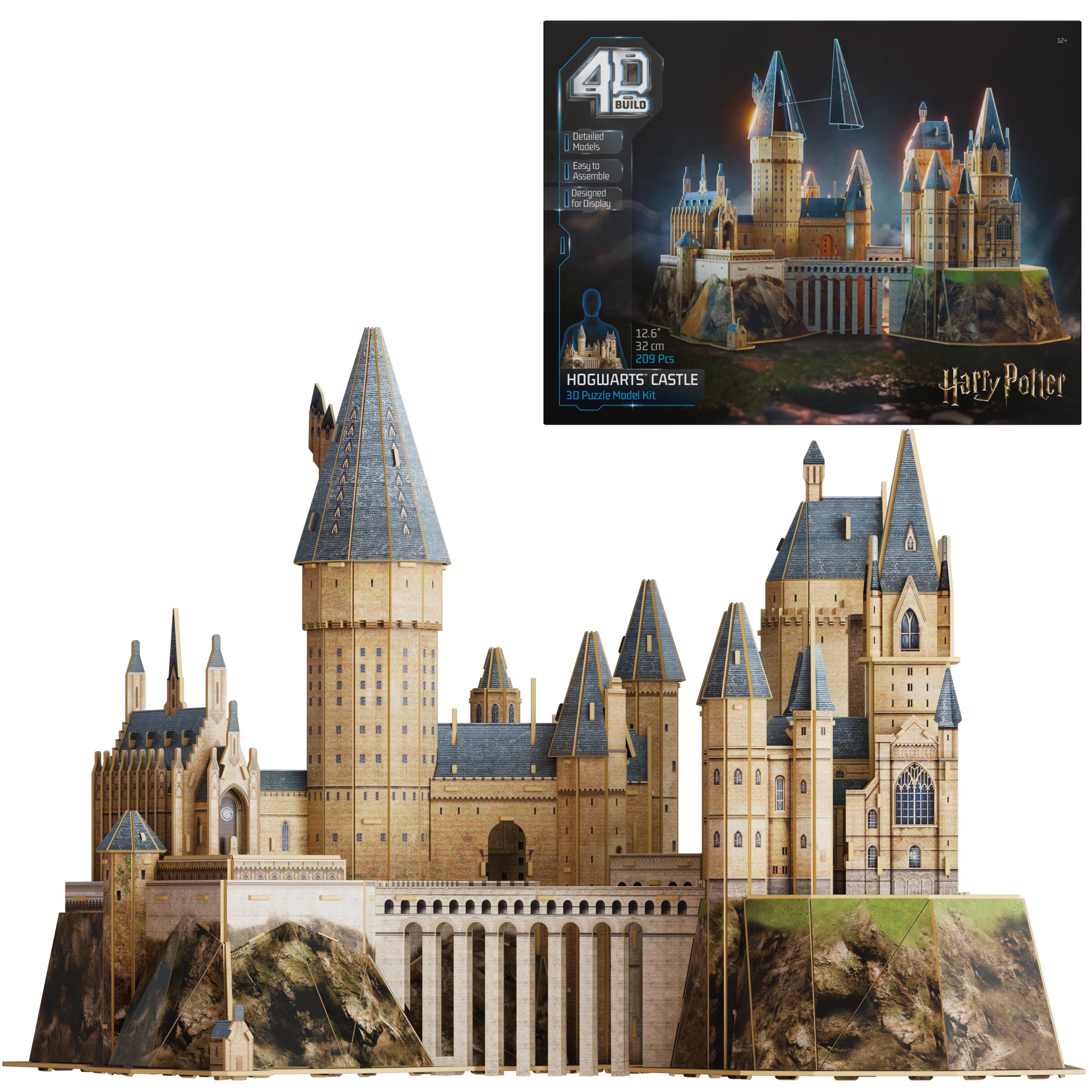 4D Build, Harry Potter Hogwarts Castle 3D Puzzle Model Kit