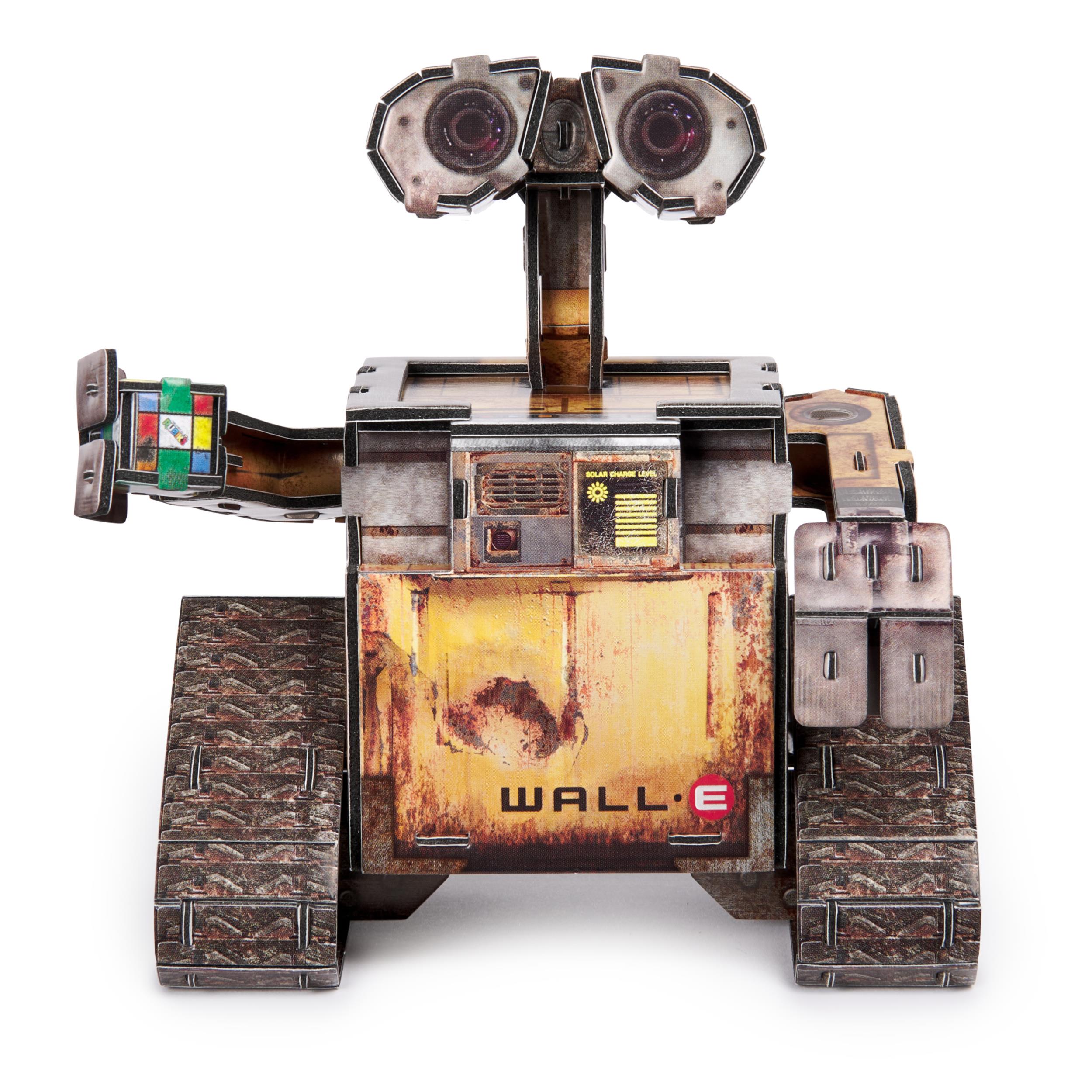 4D Build, Disney Pixar Wall-E 3D Puzzle Model Kit with Stand