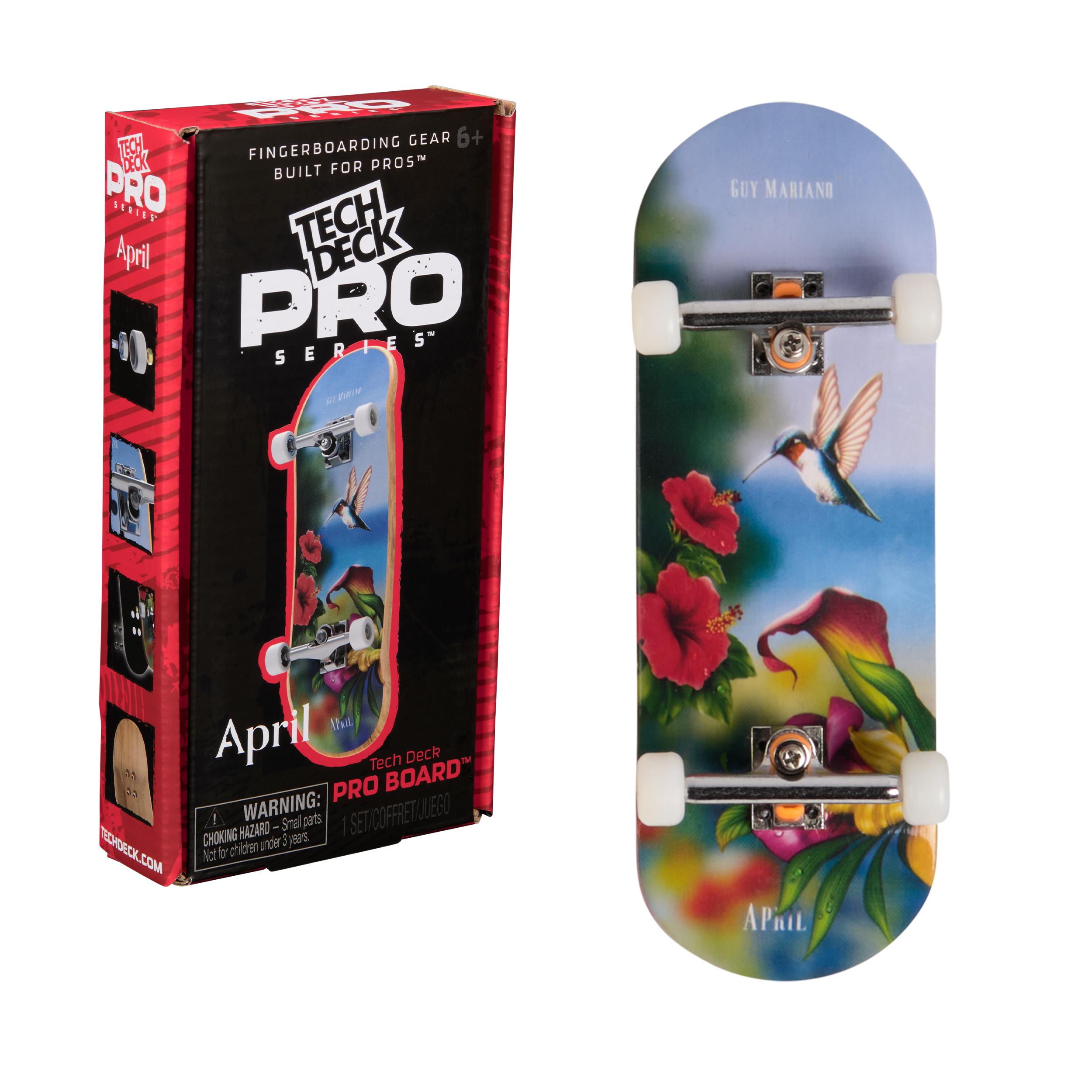 Tech Deck, April Pro Series Finger Board with Storage Display