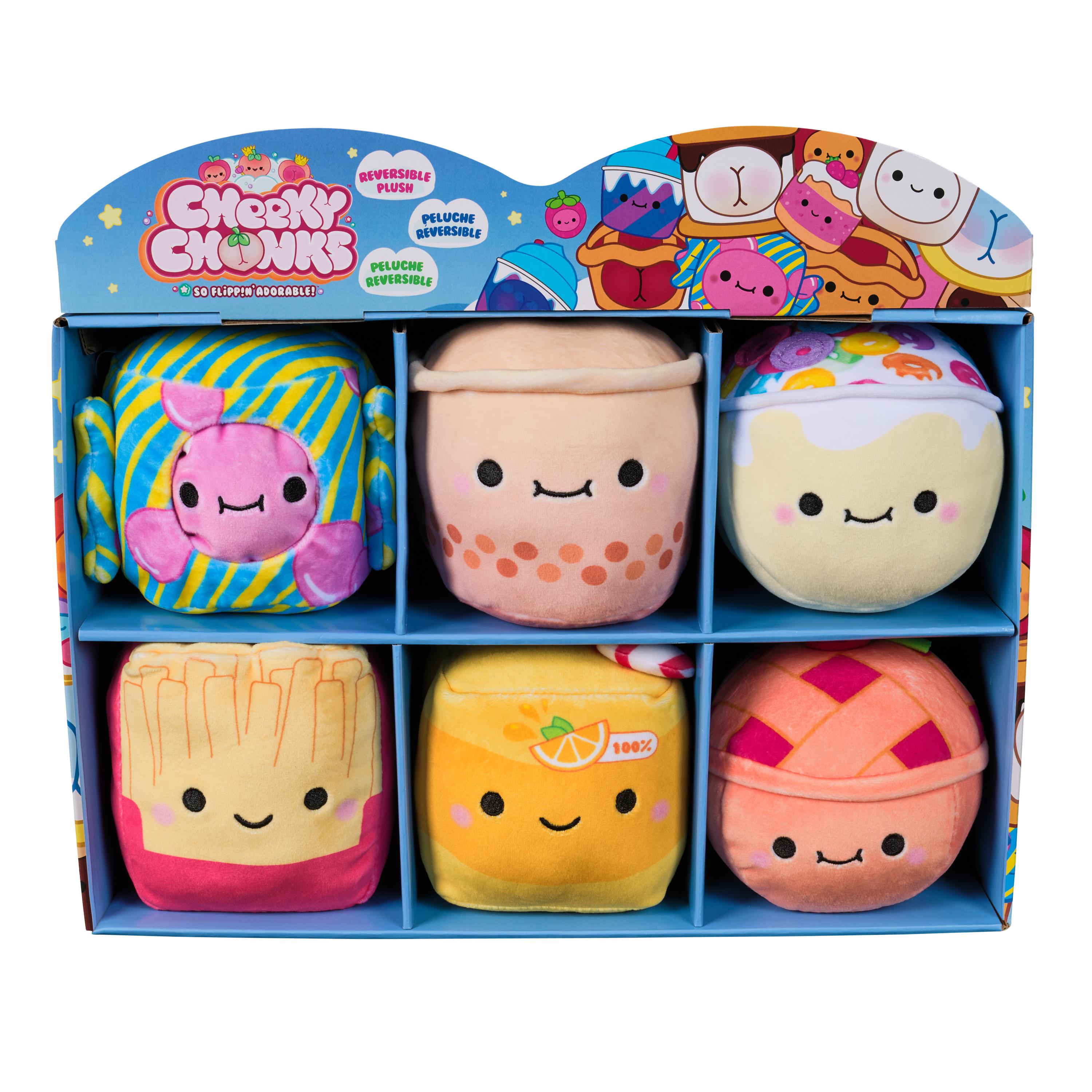 Cheeky Chonks Plush 4.5in CDU Assortment 12 pack