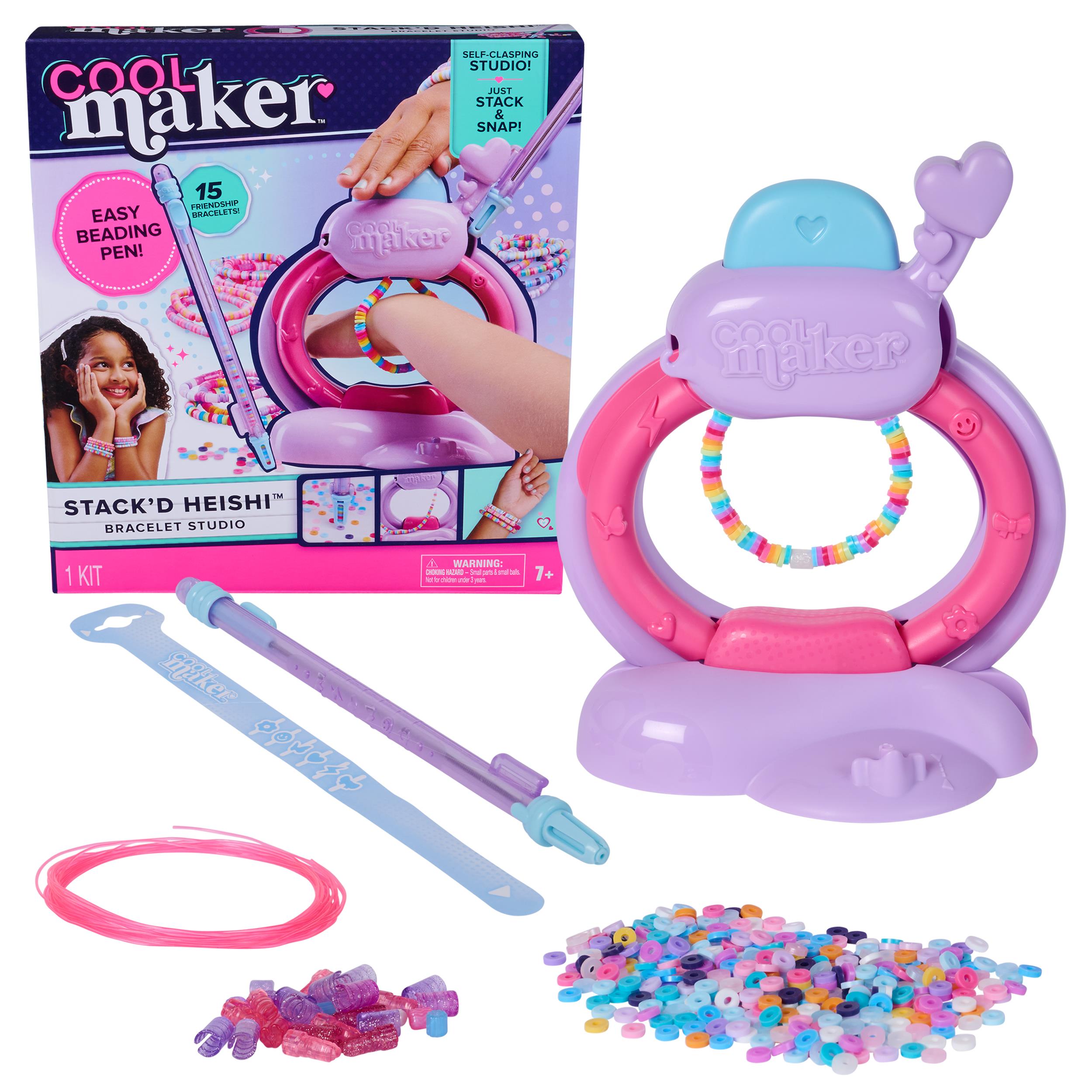 Cool Maker, Stack`d Heishi Studio Bracelet Making Kit
