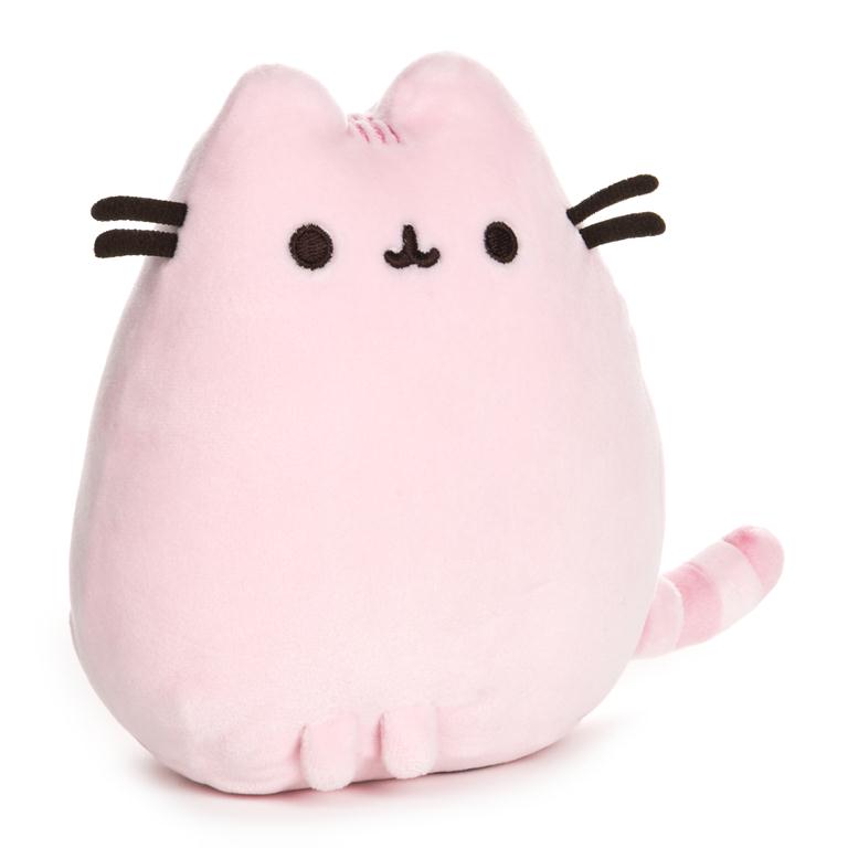Pusheen Squisheen Sitting Pose, Pink, 6 in