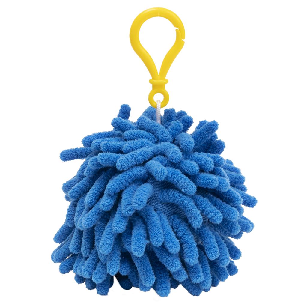Grover Fuzzy Pom Backpack Clip, 2.5 in