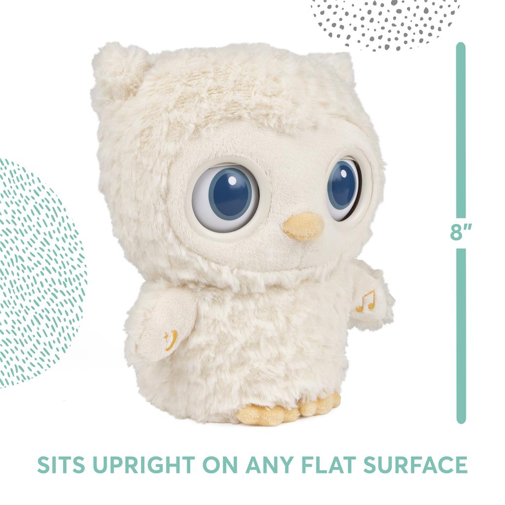 SLEEPY EYES Owl Bedtime Soother, 8 in