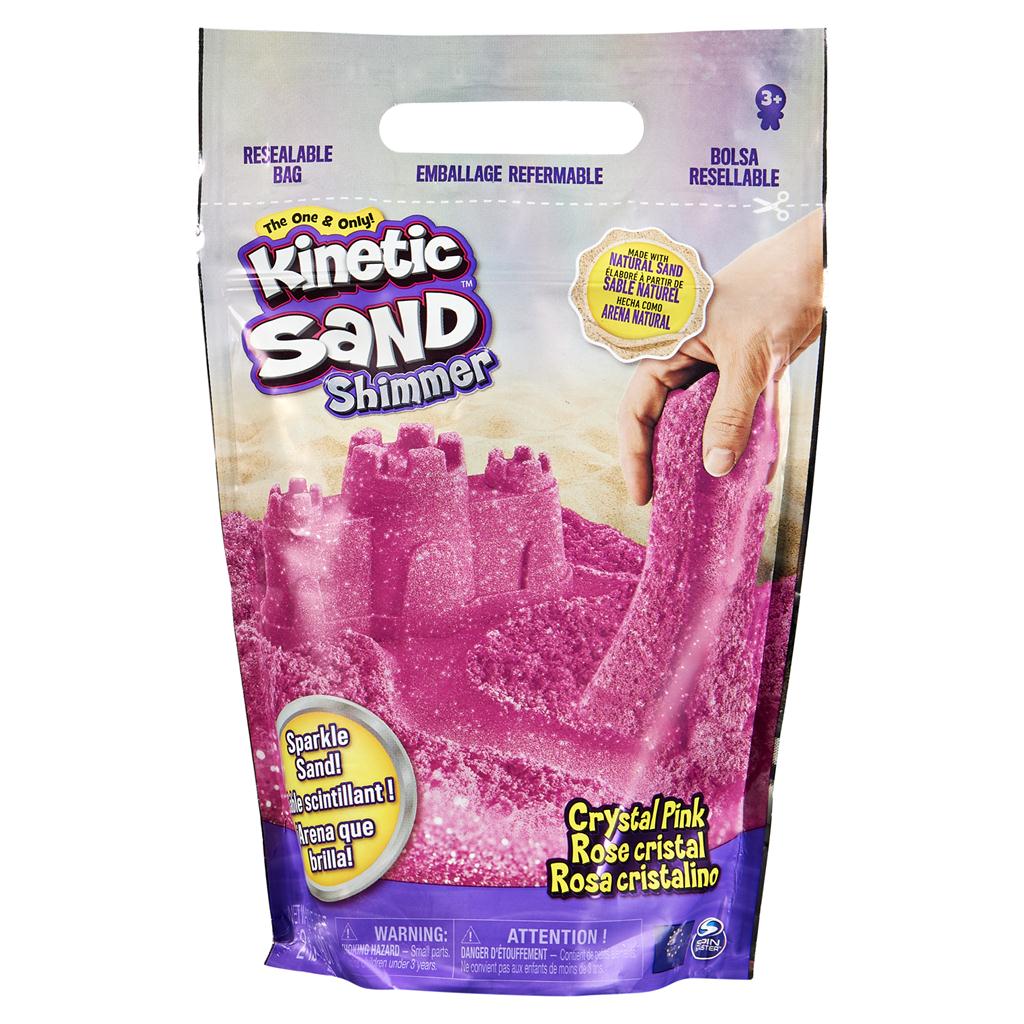 Kinetic Sand, Crystal Pink 2lb Bag