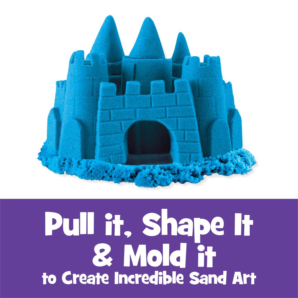 Kinetic Sand, Blue, 2 lb. Resealable Bag