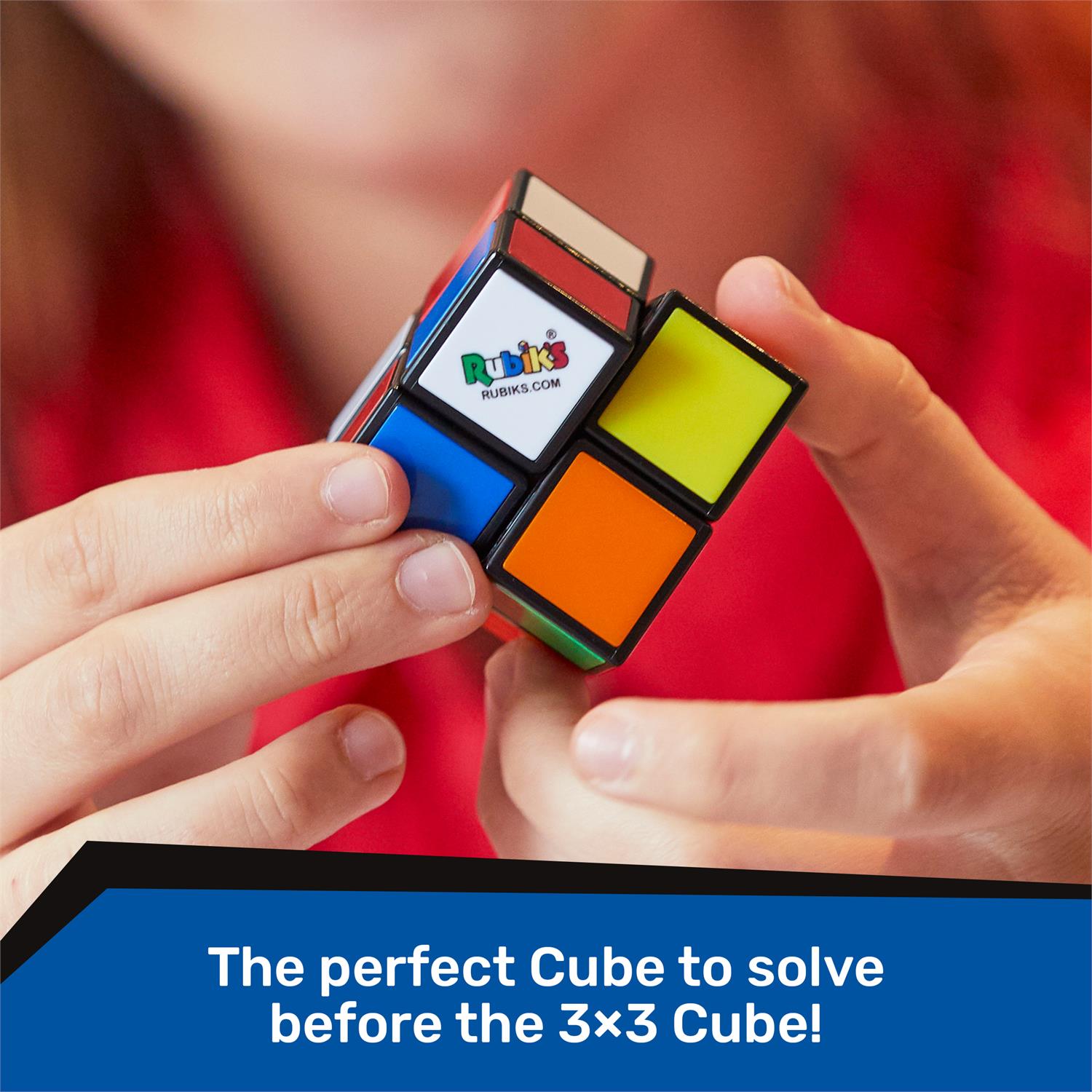 Rubik`s Mini 2x2, 2x2 Classic Colour-Matching Puzzle, Pocket Size Brain ...