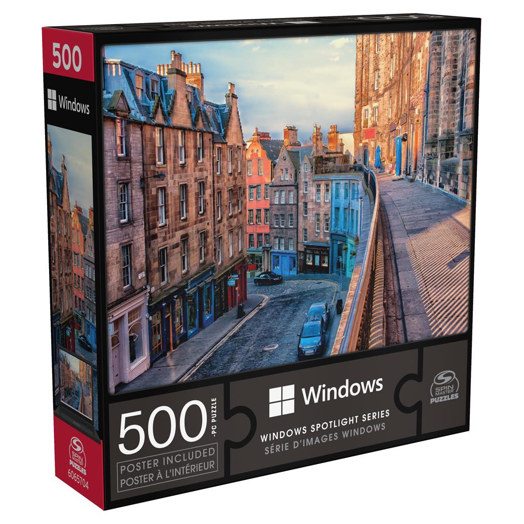 Spin Master Games 500pc Microsoft 3 pack puzzles