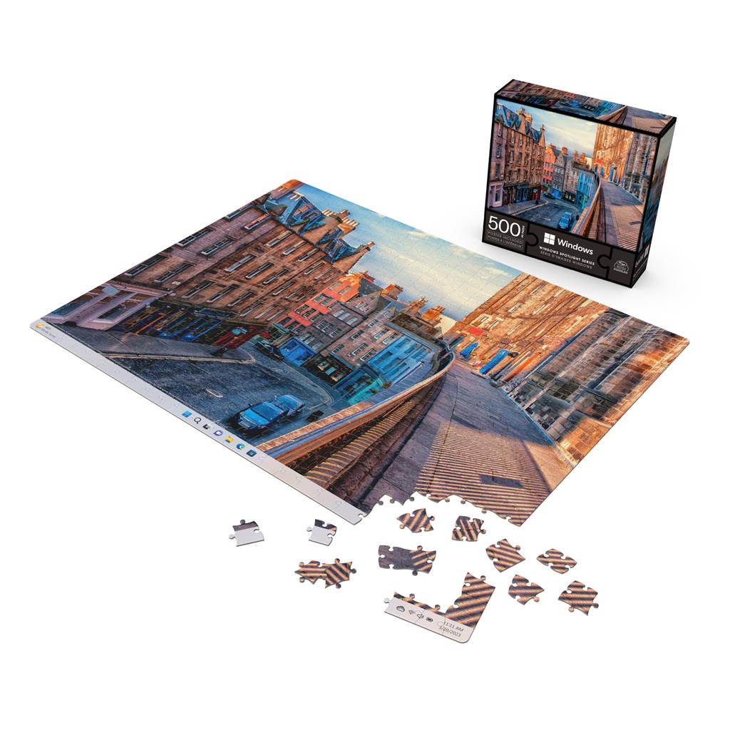 Spin Master Games 500pc Microsoft 3 pack puzzles