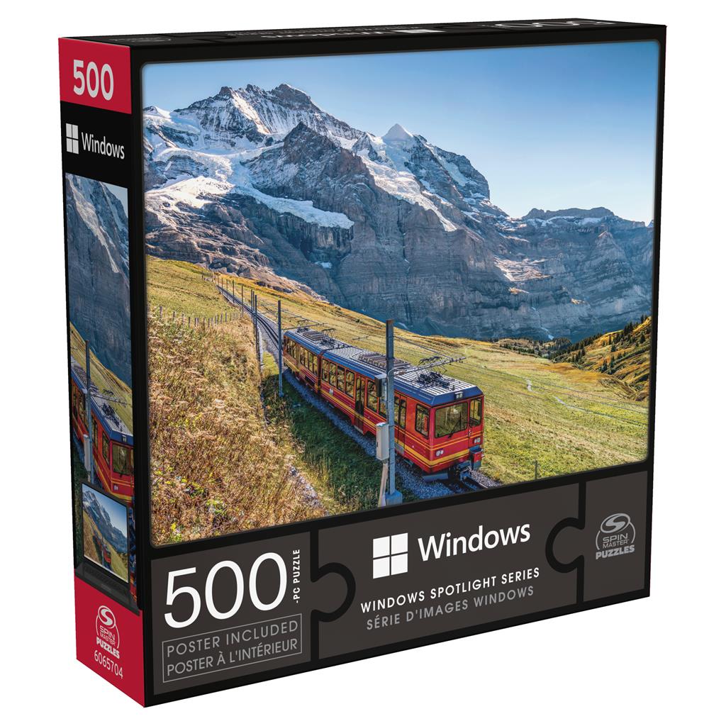 Spin Master Games 500pc Microsoft 3 pack puzzles