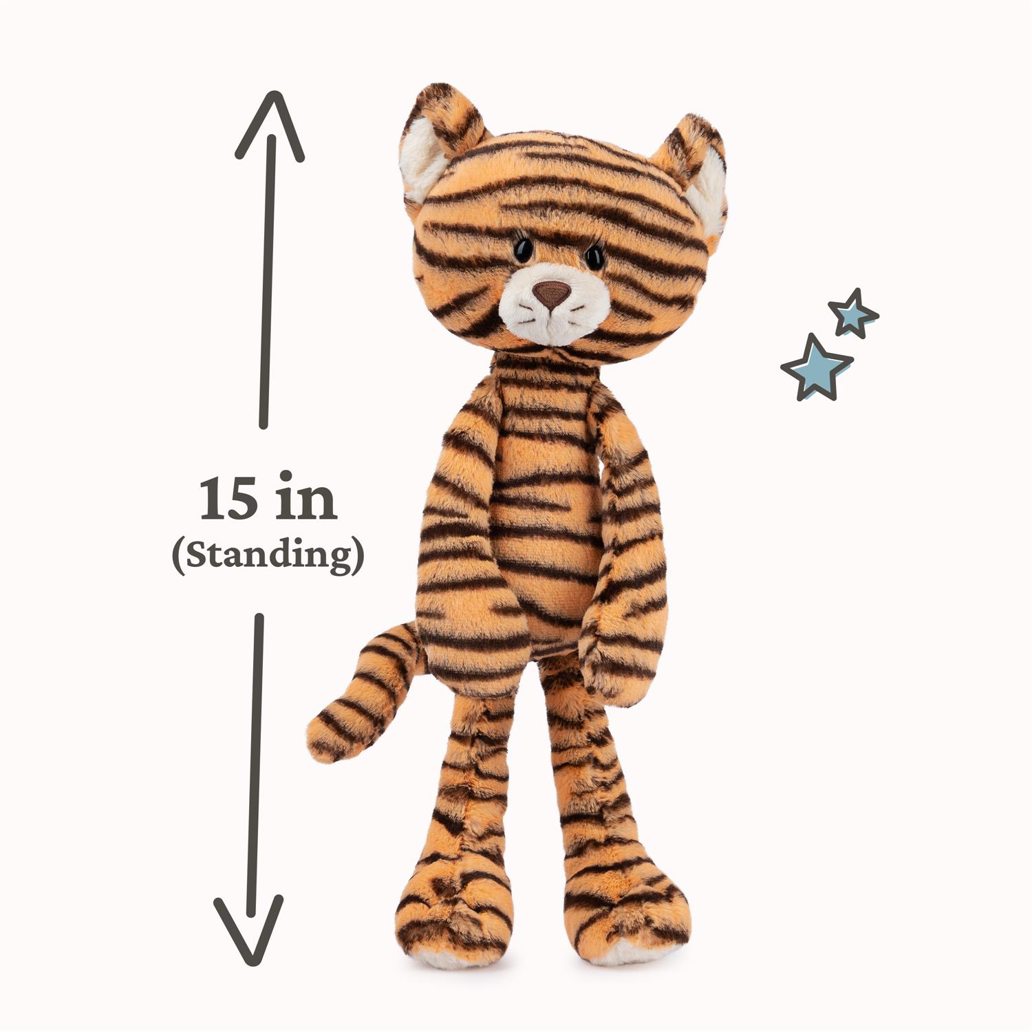 Effe the Tiger Take-Along Friend, 15 in