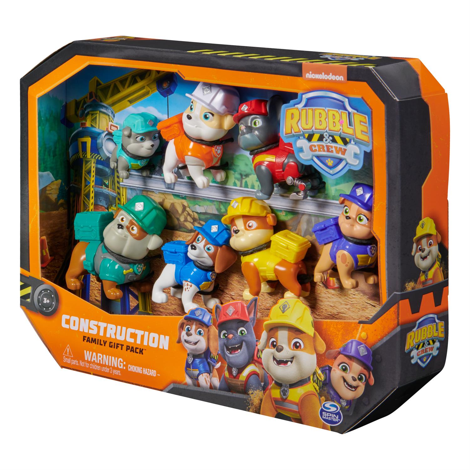 Rubble & Crew, Toy Figures Gift Pack, with 7 Collectible Action Figures