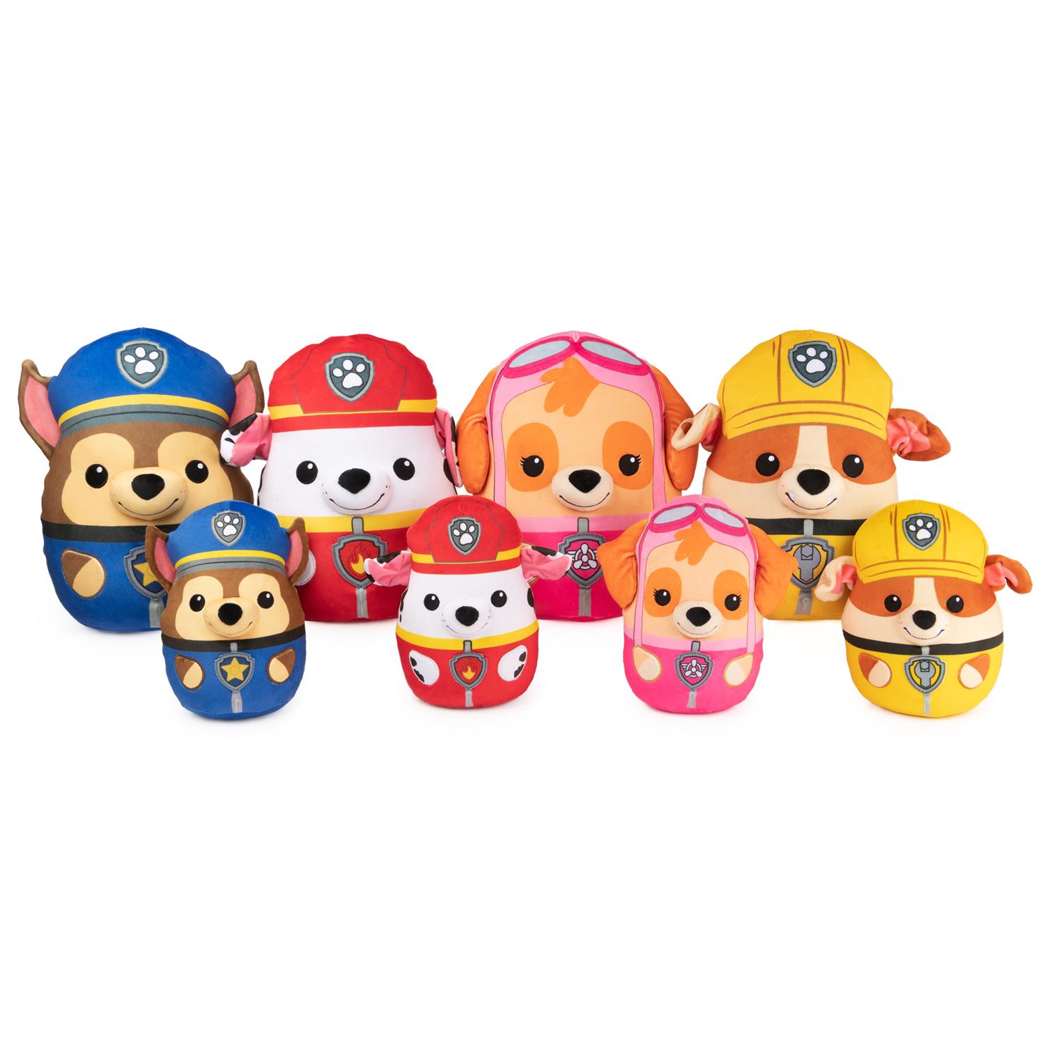 PAW Patrol Rubble Squish Plush, 12 in