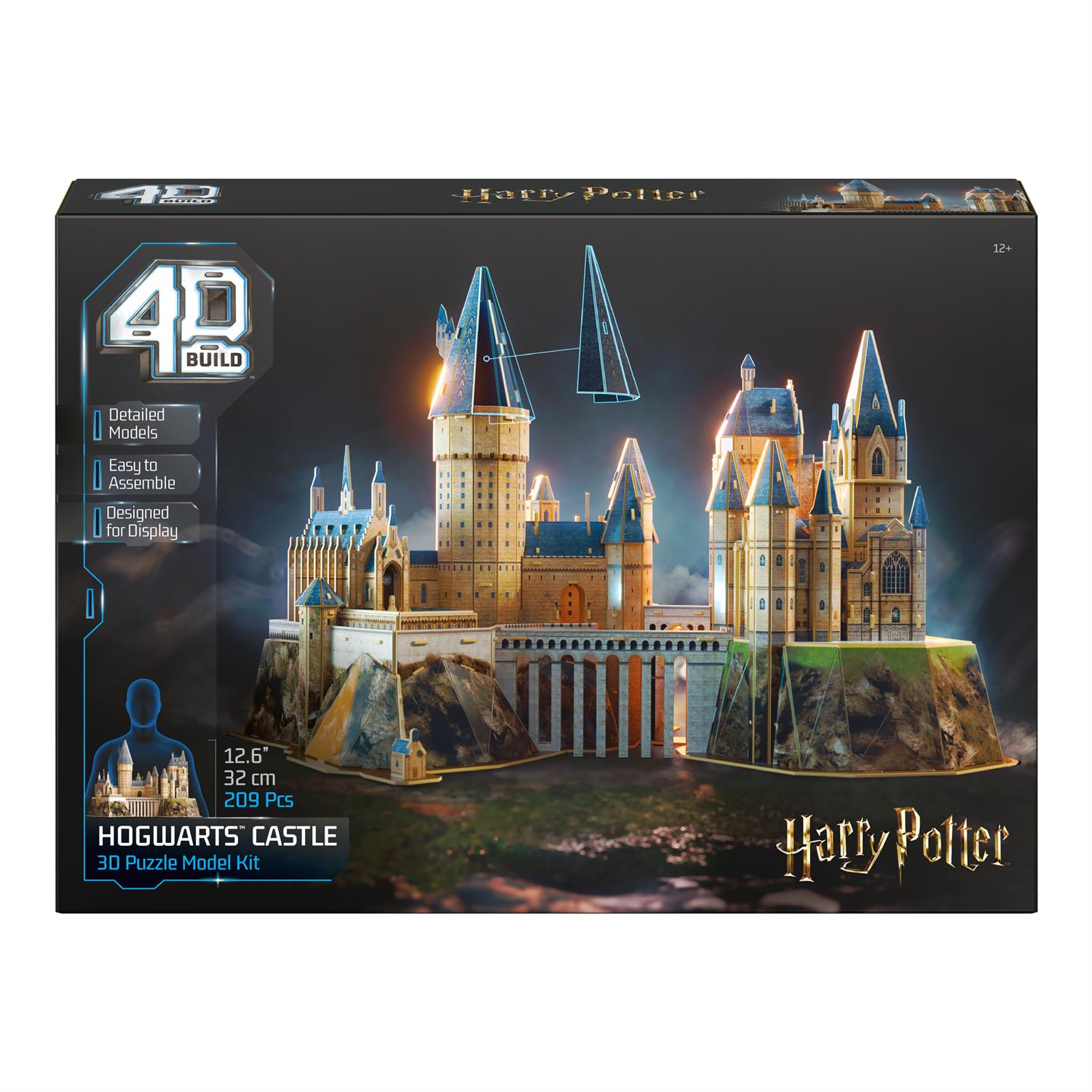 4D Build, Harry Potter Hogwarts Castle 3D Puzzle Model Kit