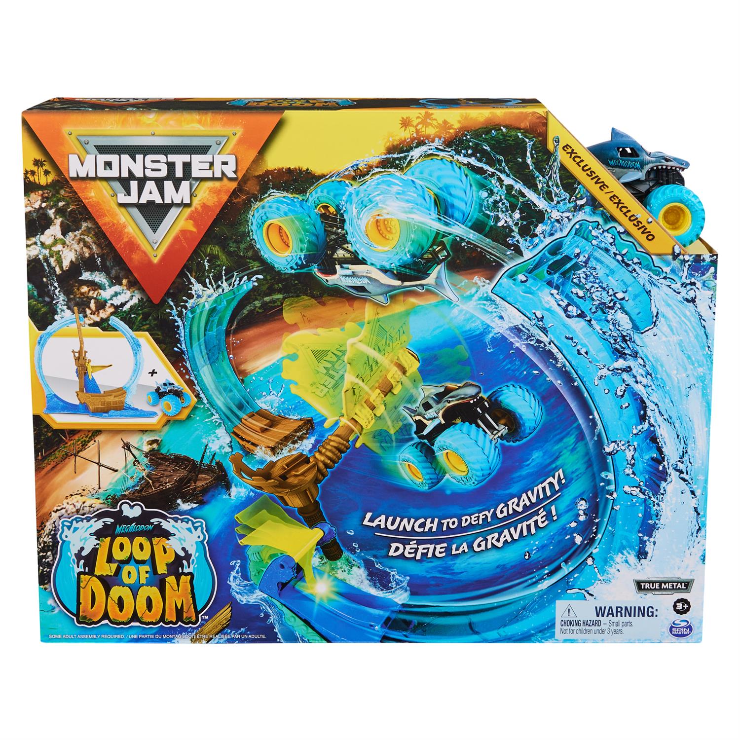 Monster Jam, Megalodon Loop of Doom Stunt Playset