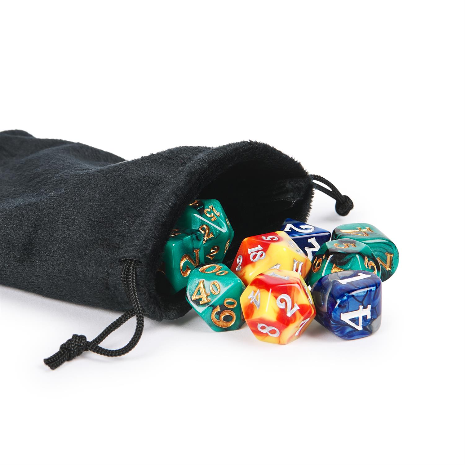 Campaign Dice, 3 Dice Sets Polyhedron Role-Playing Board Games Storage ...