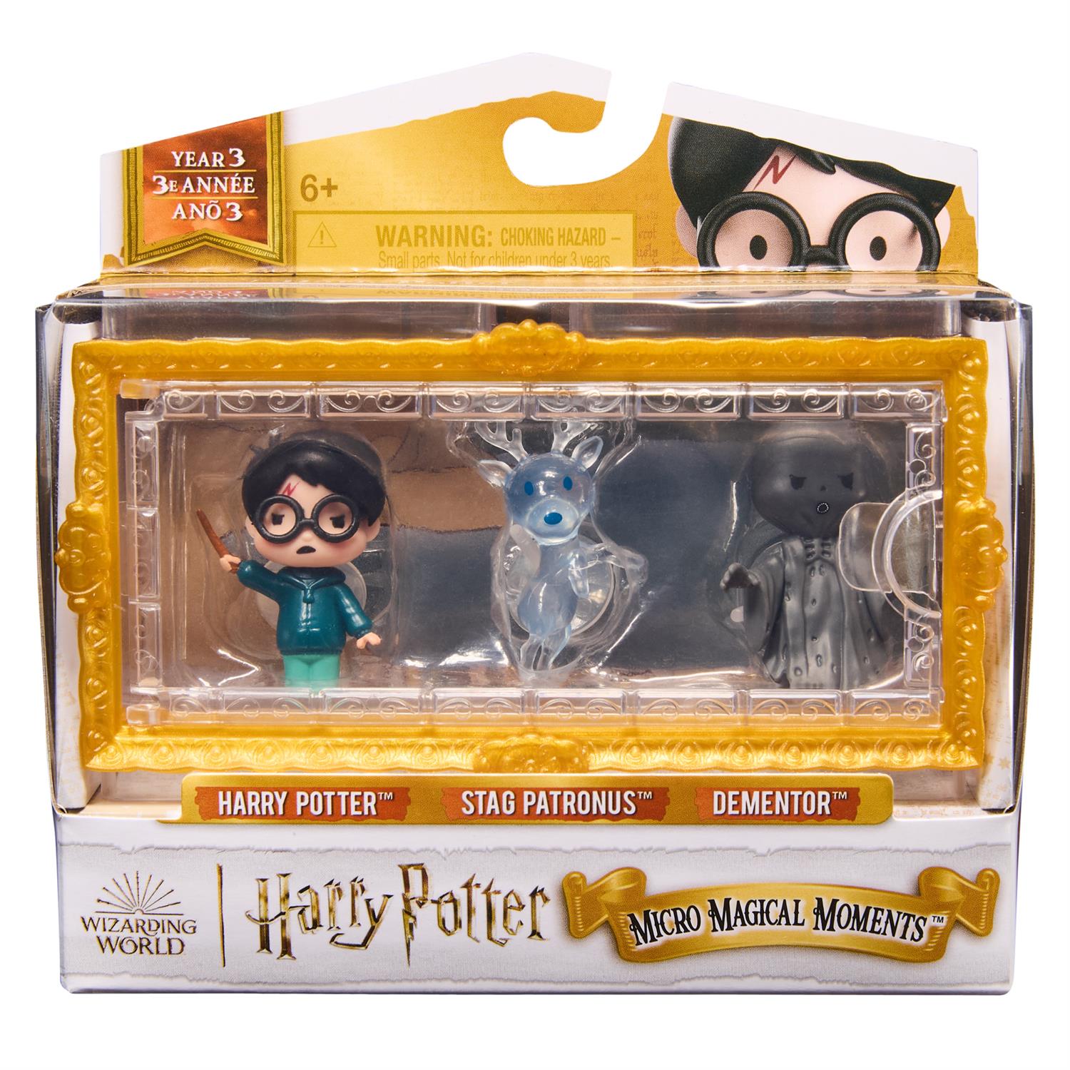 Wizarding World Harry Potter, Micro Magical Moments Year 3 Figure Set
