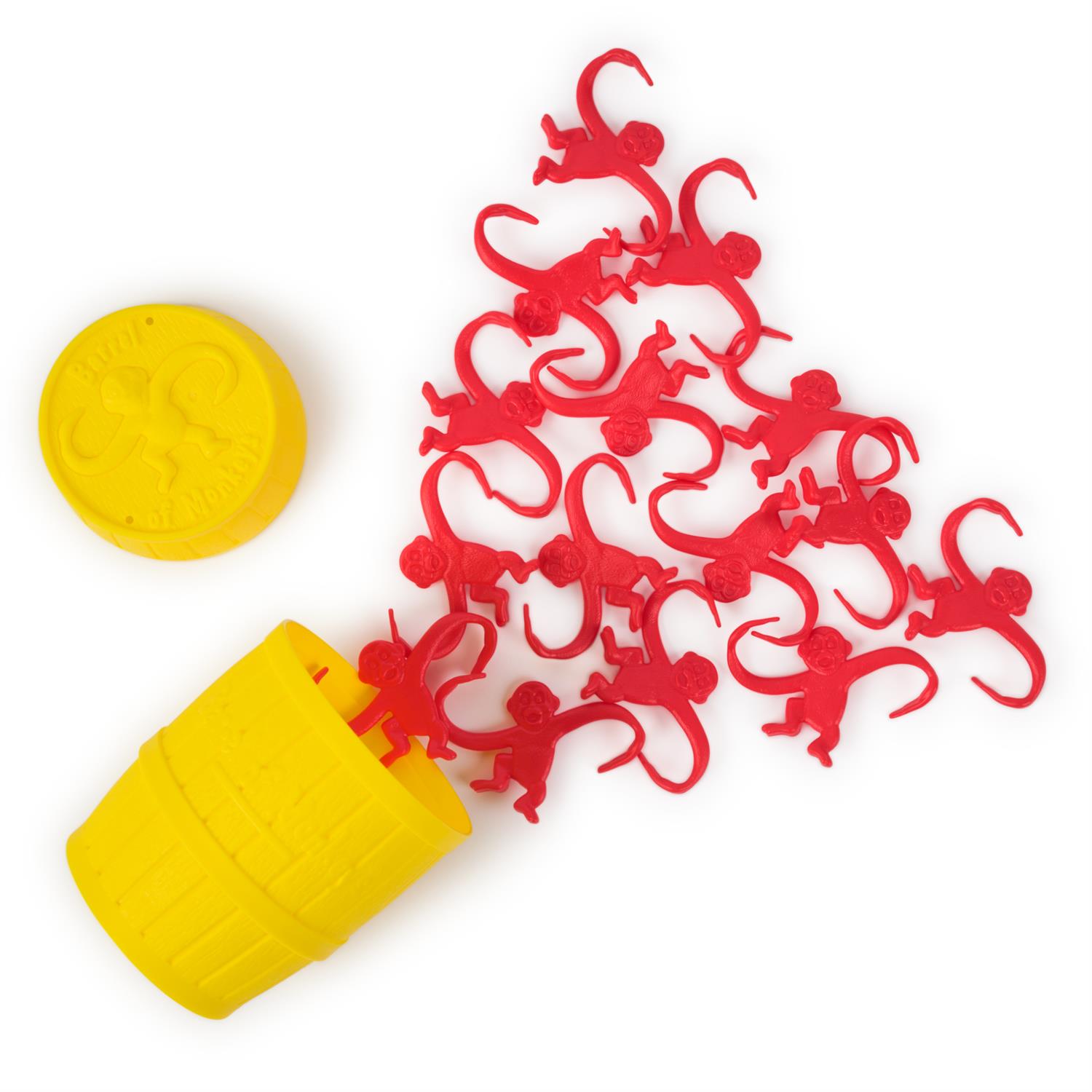 Barrel of Monkeys Retro Yellow Container