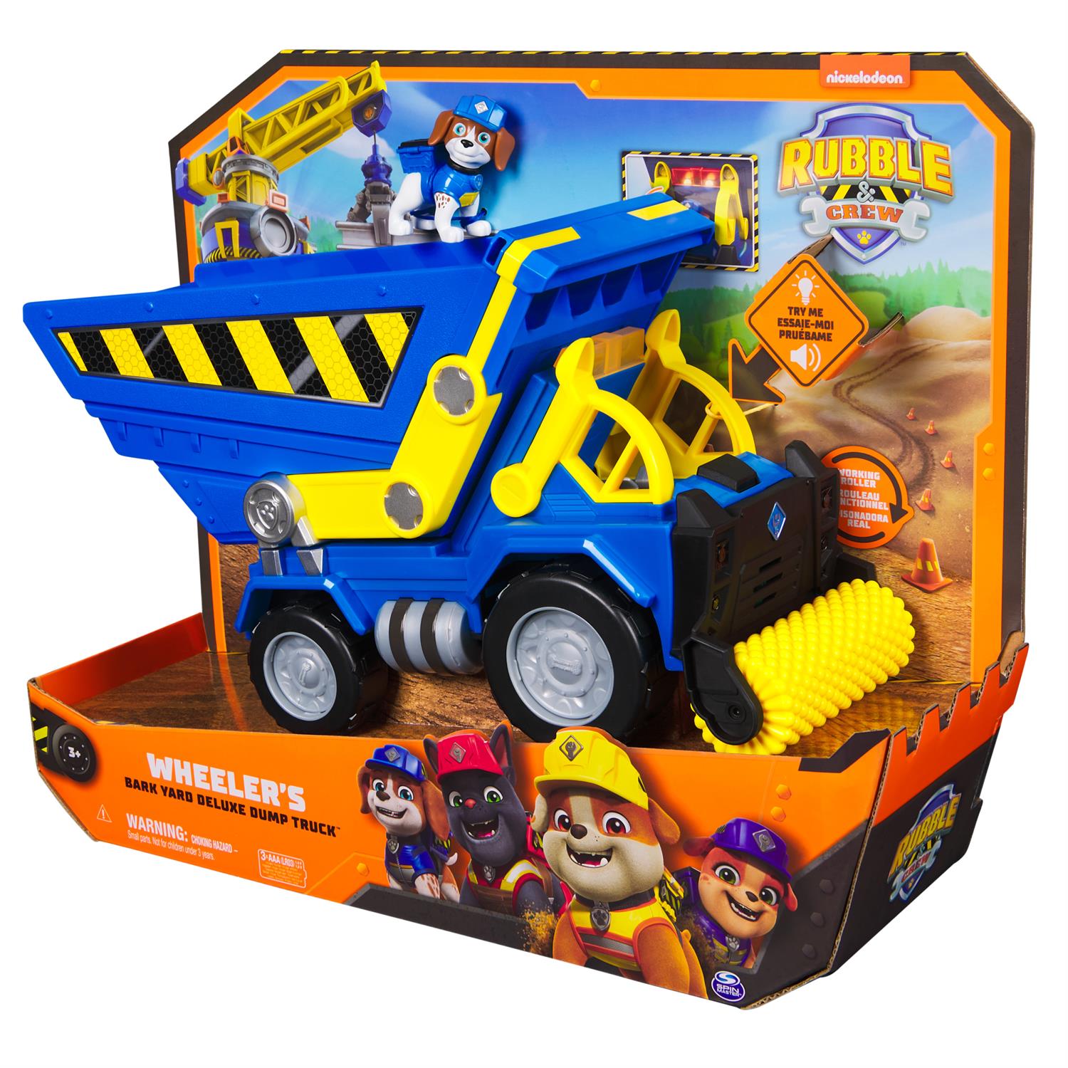Rubble & Crew, Bark Yard Deluxe Dump Truck