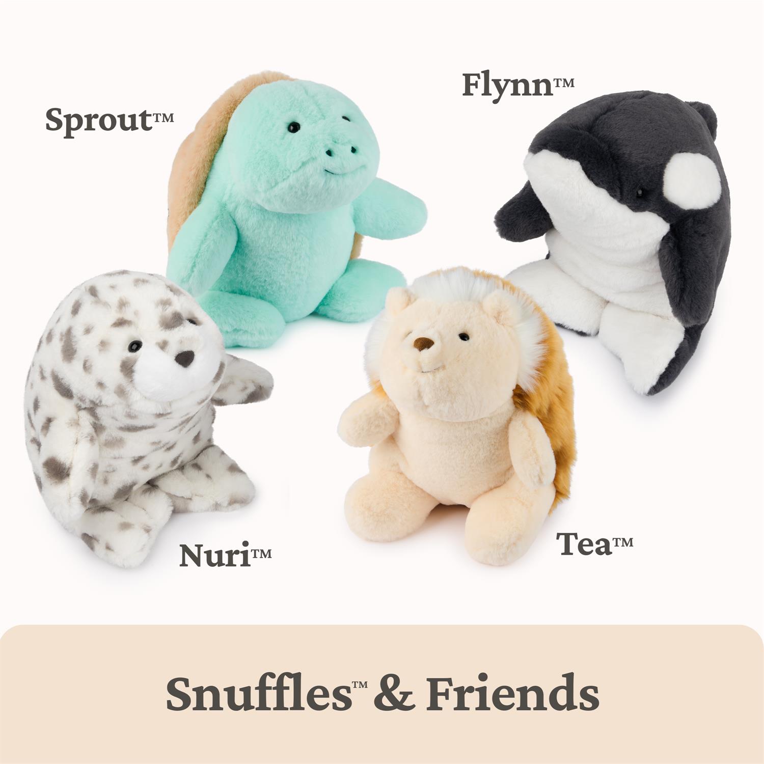 Snuffles and Friends: Sprout Sea Turtle, 10 in