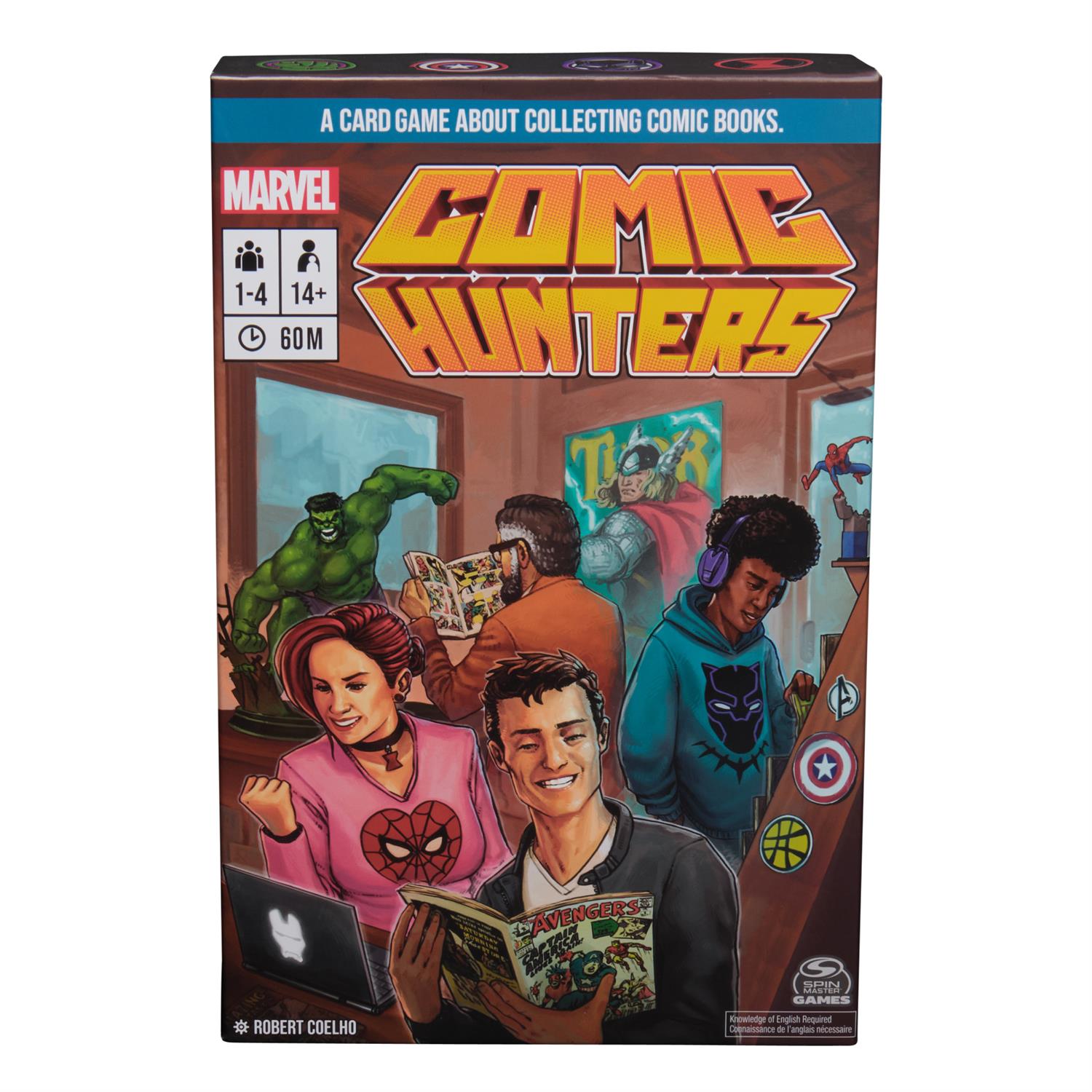 Marvel Comic Hunters Comic Collecting Strategy Card Game