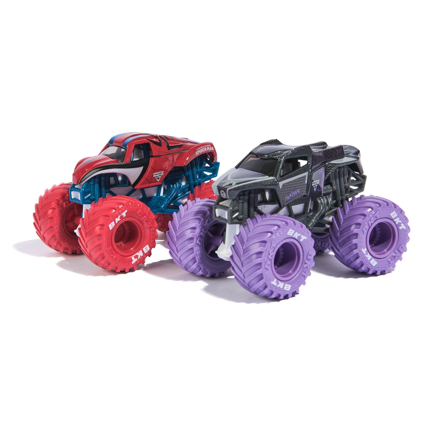 Monster Jam, Marvel Official Die-Cast Monster Trucks, 1:64 Scale Assortment