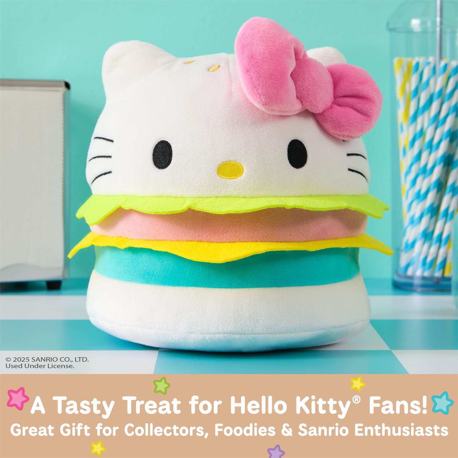 Hello Kitty Hamburger, 8 in