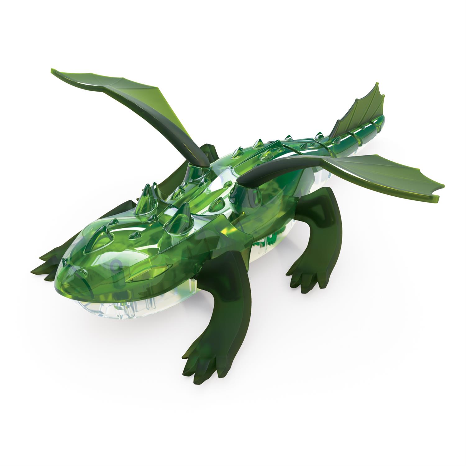 HEX BOTS Remote Control Dragon, Rechargeable Robot Dragon (Assorted Colors)