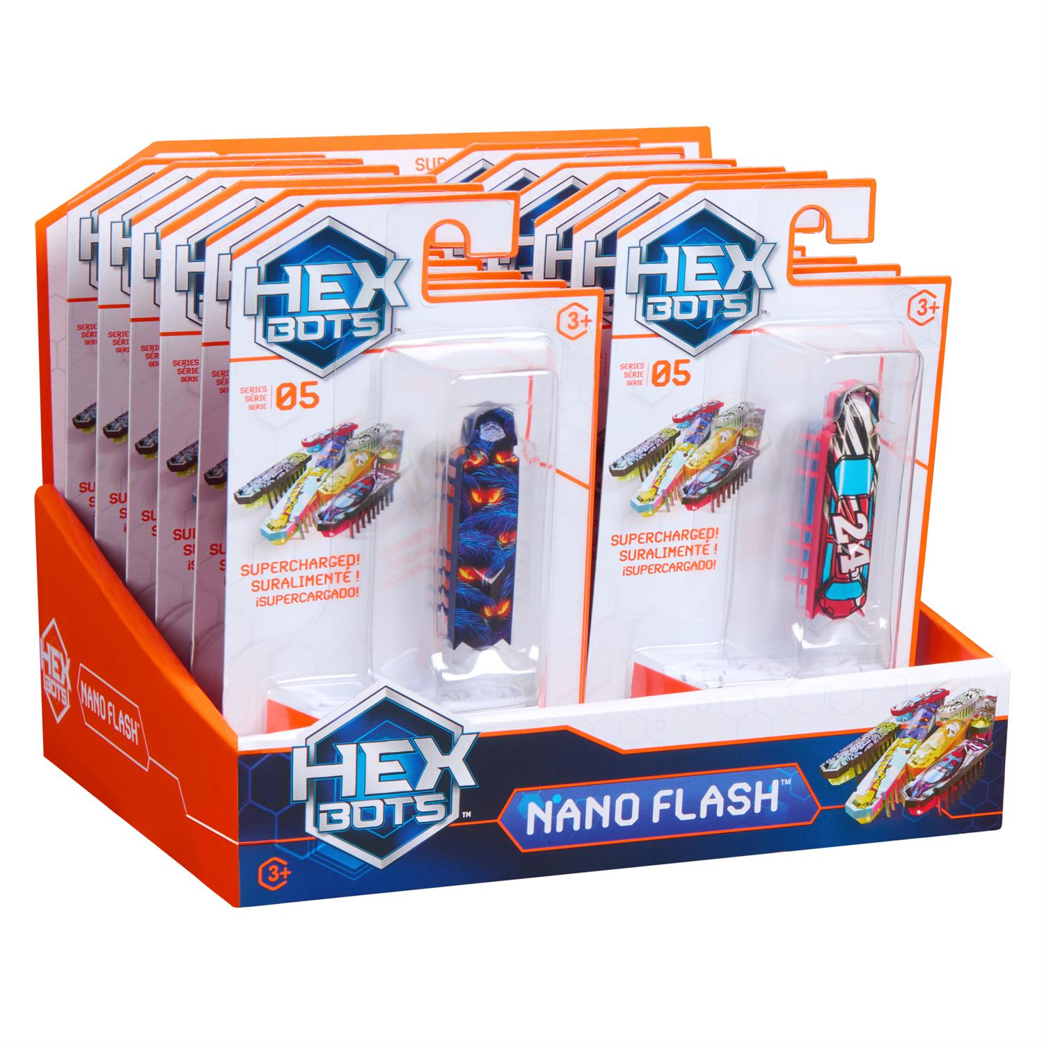 HEX BOTS Flash Nano Single Assortment (styles vary)
