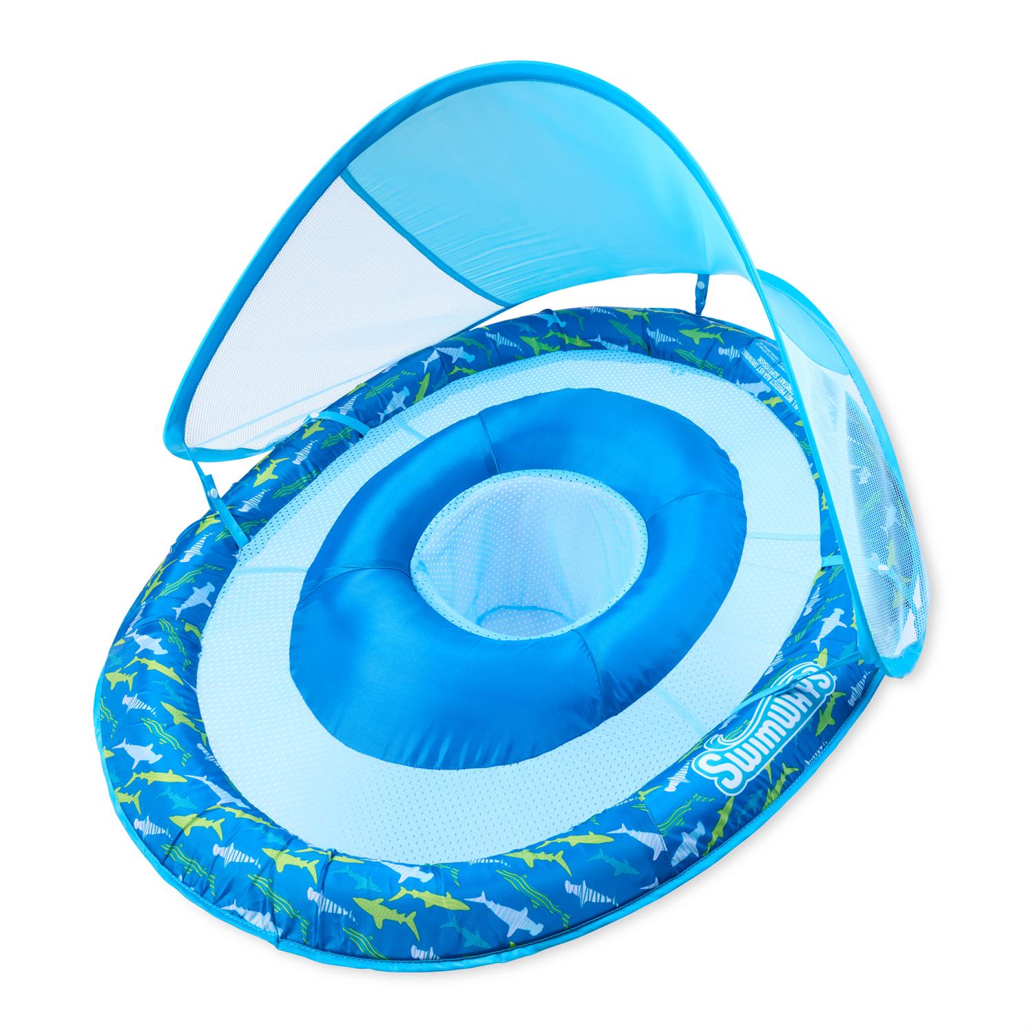 Swimways Baby Spring Float, Baby Pool Float with Canopy & UPF ...