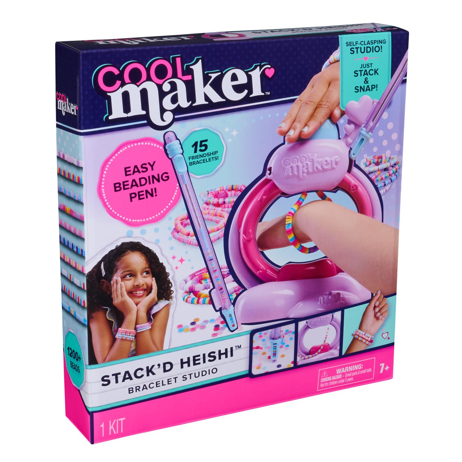 Cool Maker, Stack`d Heishi Studio Bracelet Making Kit