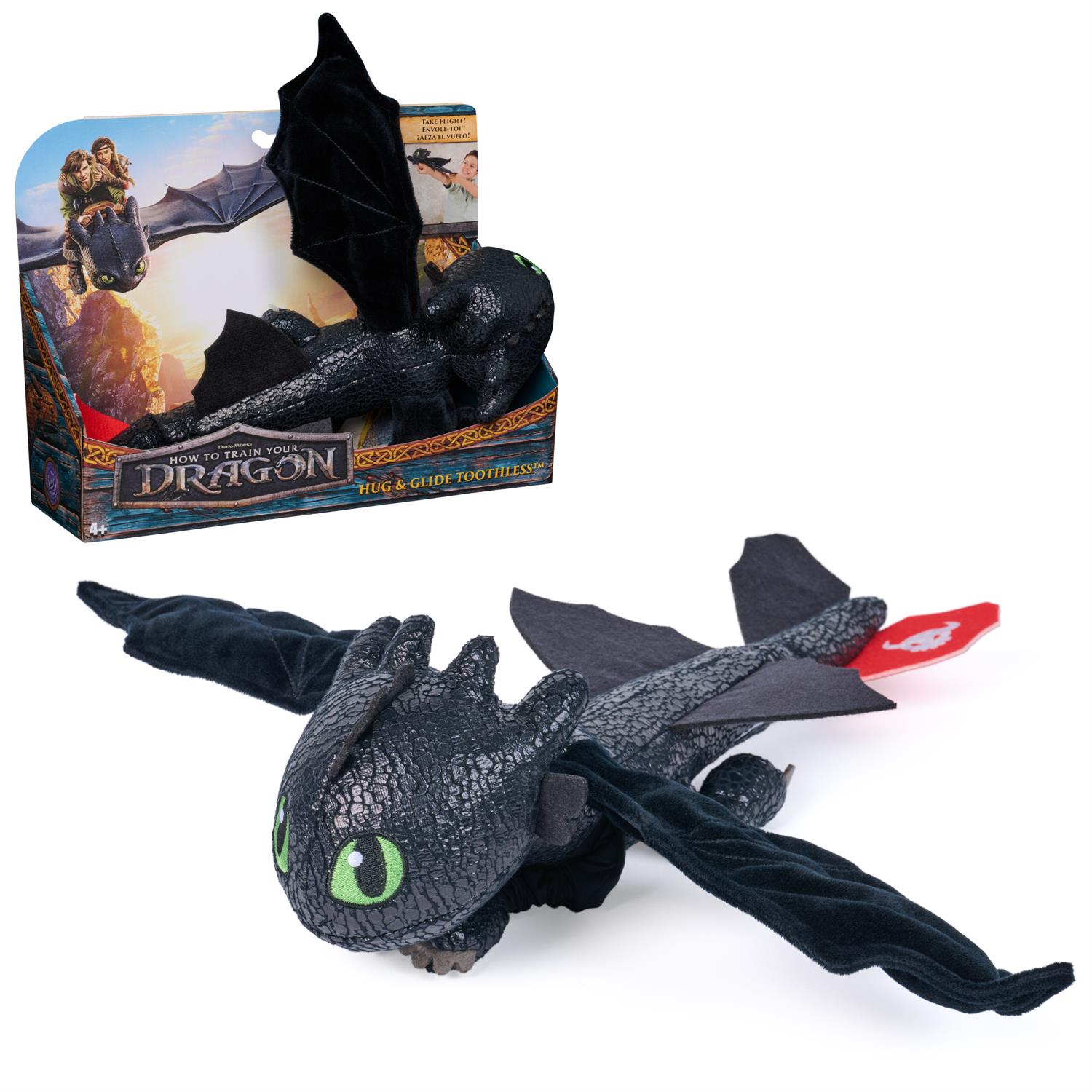 toothless flying remote control