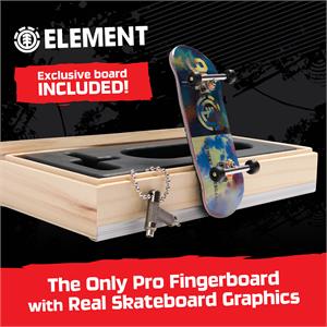 Tech Deck, Element Pro Series Finger Board with Storage Display