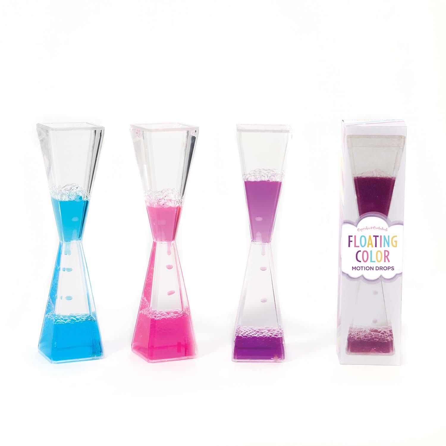 Floating Color Motion Drops Asst 3 Colors