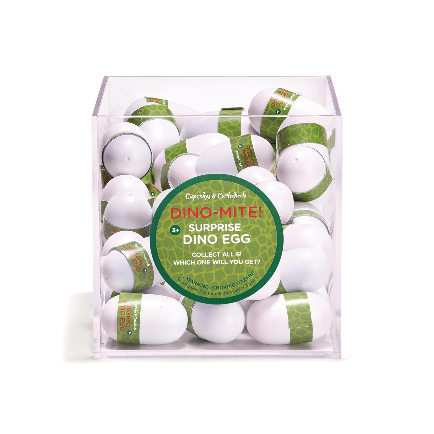 Dino-Mite Surprise 36 Pc Dino Egg Un w/Display 6 Dinos