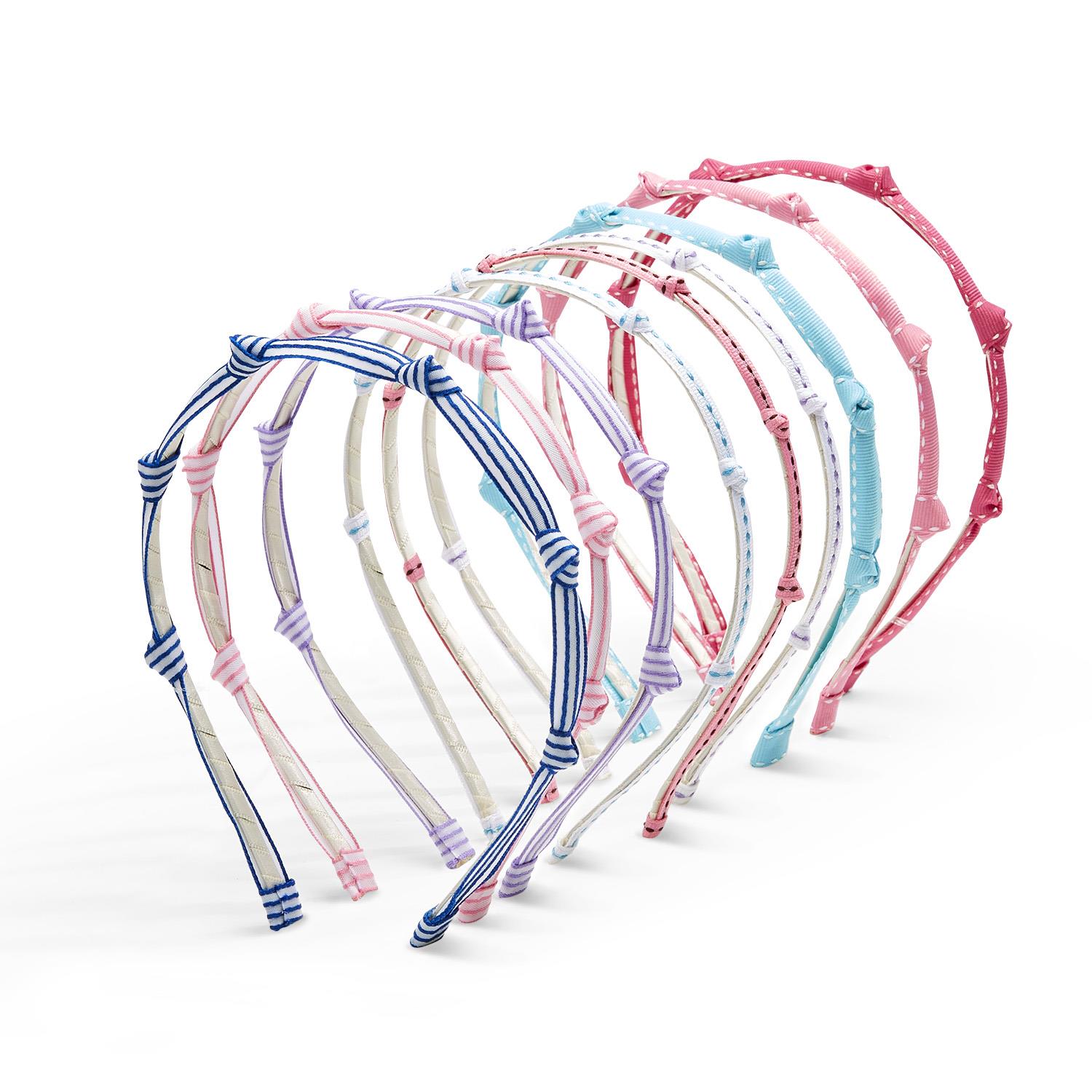 Ribbon Headband Asst 3 Colors