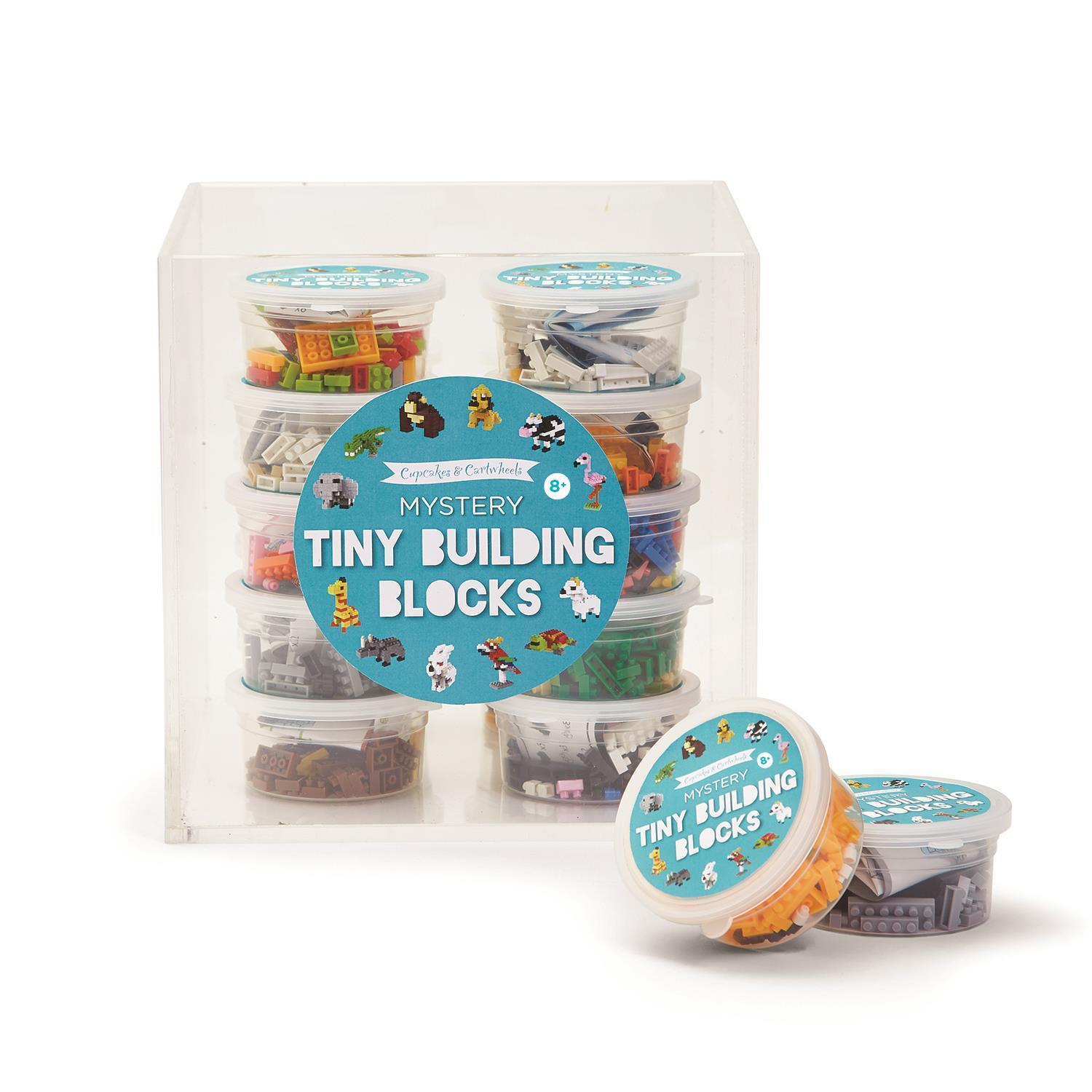 48 Pc Animal Tiny Building Blocks Un W/Countertop Display Incl 12 Designs