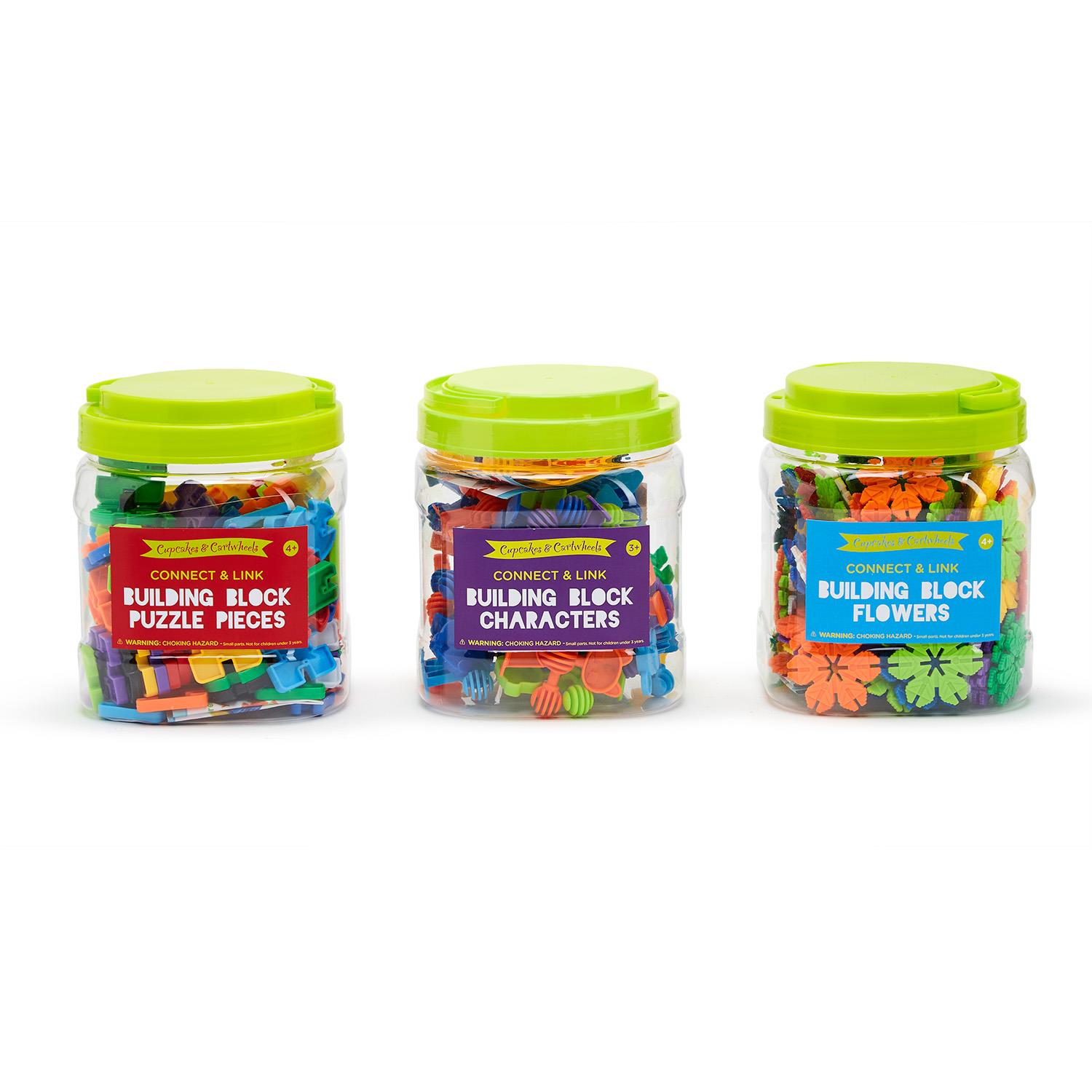 Bucketful Building Shapes in Bucket Assorted 3