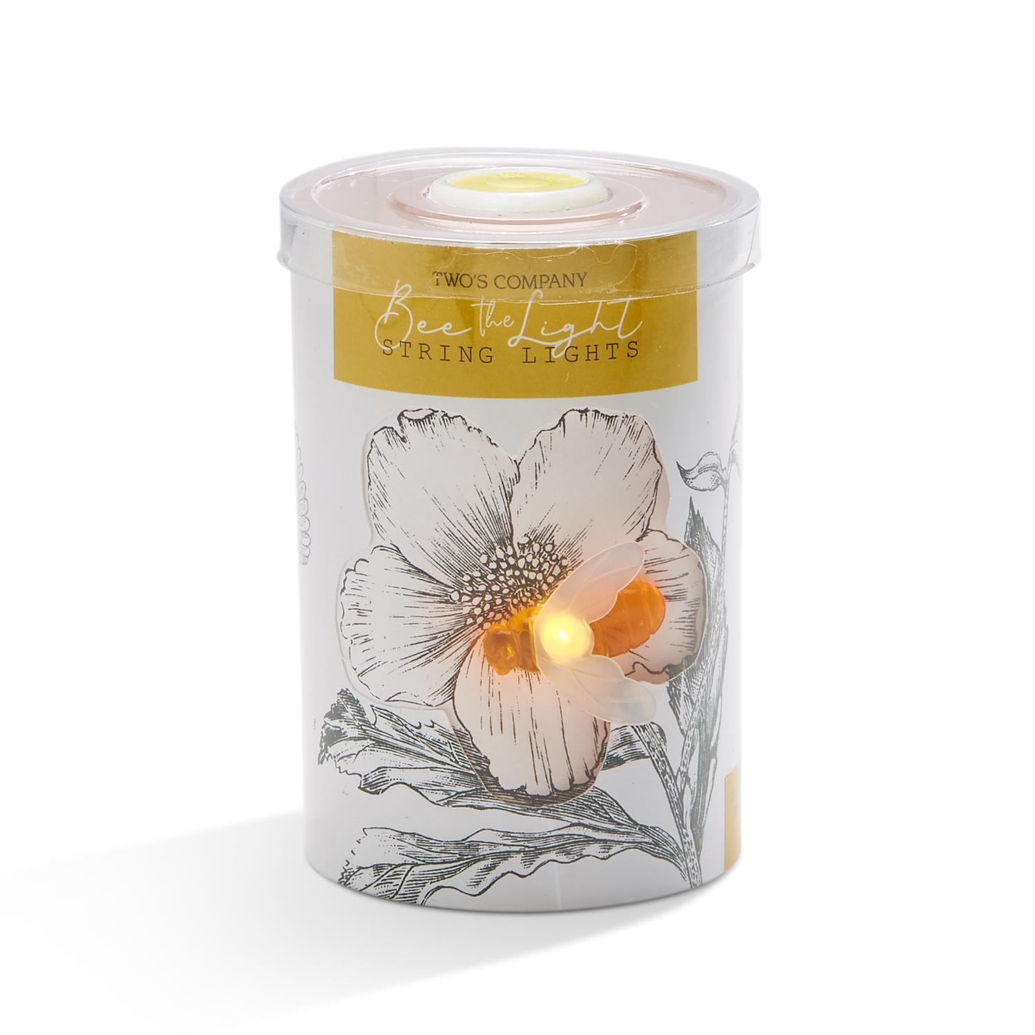 Bee LED String Lights In Gift Box