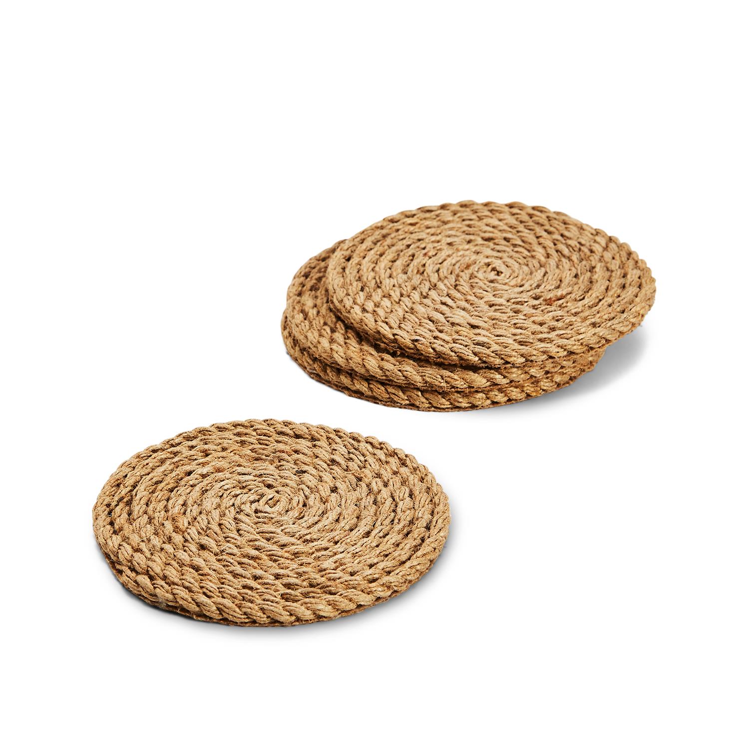 Full Circle S/4 Jute Coasters