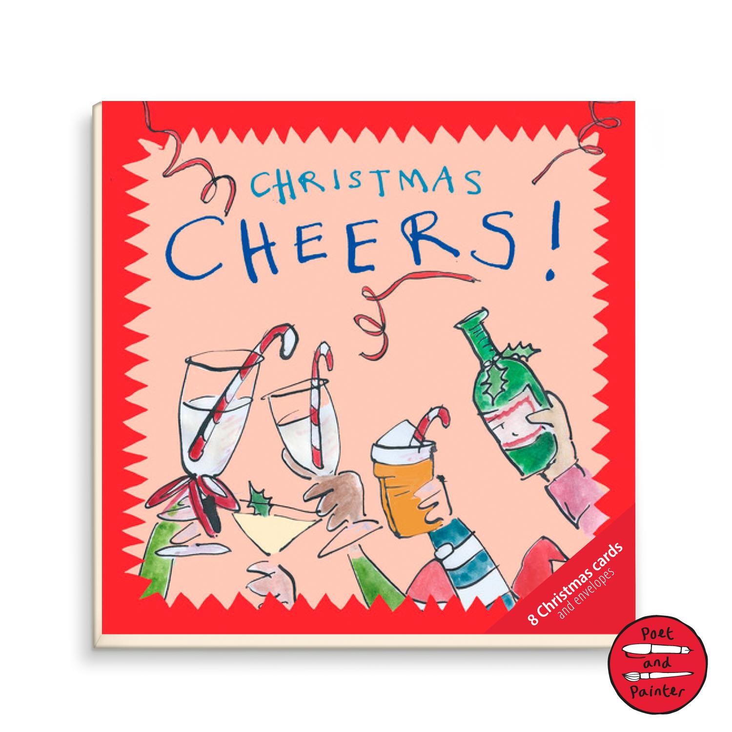 Bi-Fold S/8 Christmas Cheers Incl. 2 Designs