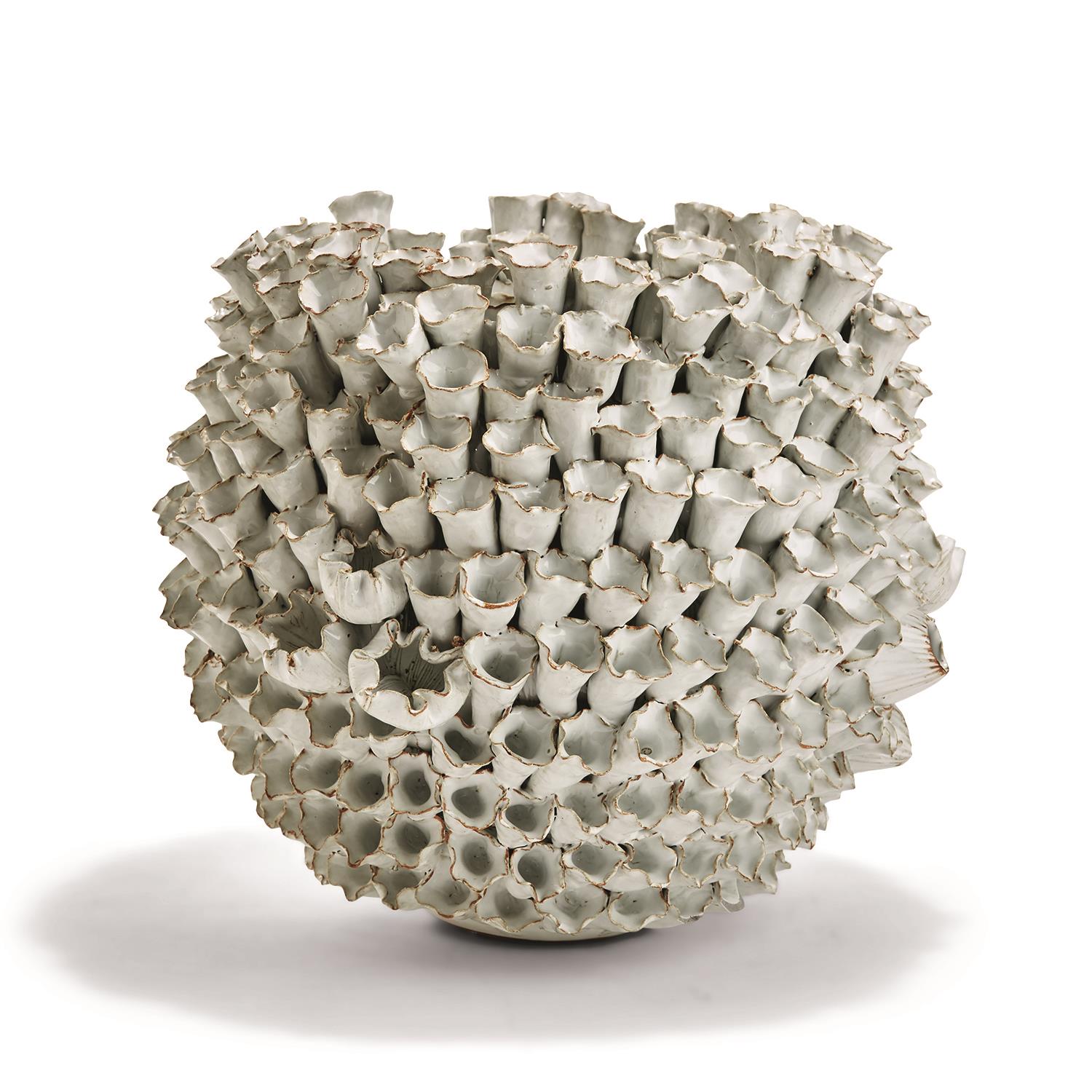 Round Barnacle Vase