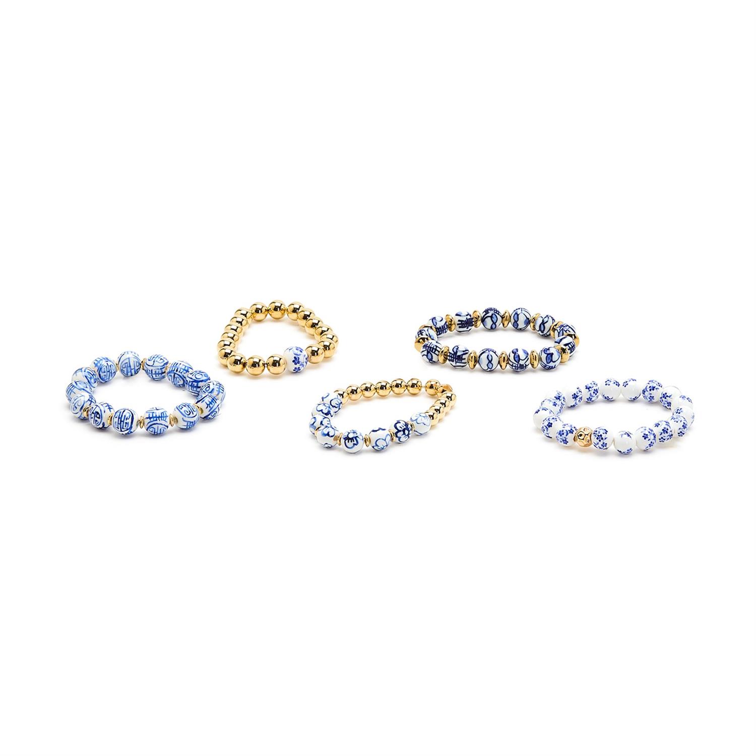 Refill for Chinoiserie Chic 24Pcs Stretch Bracelet A/5