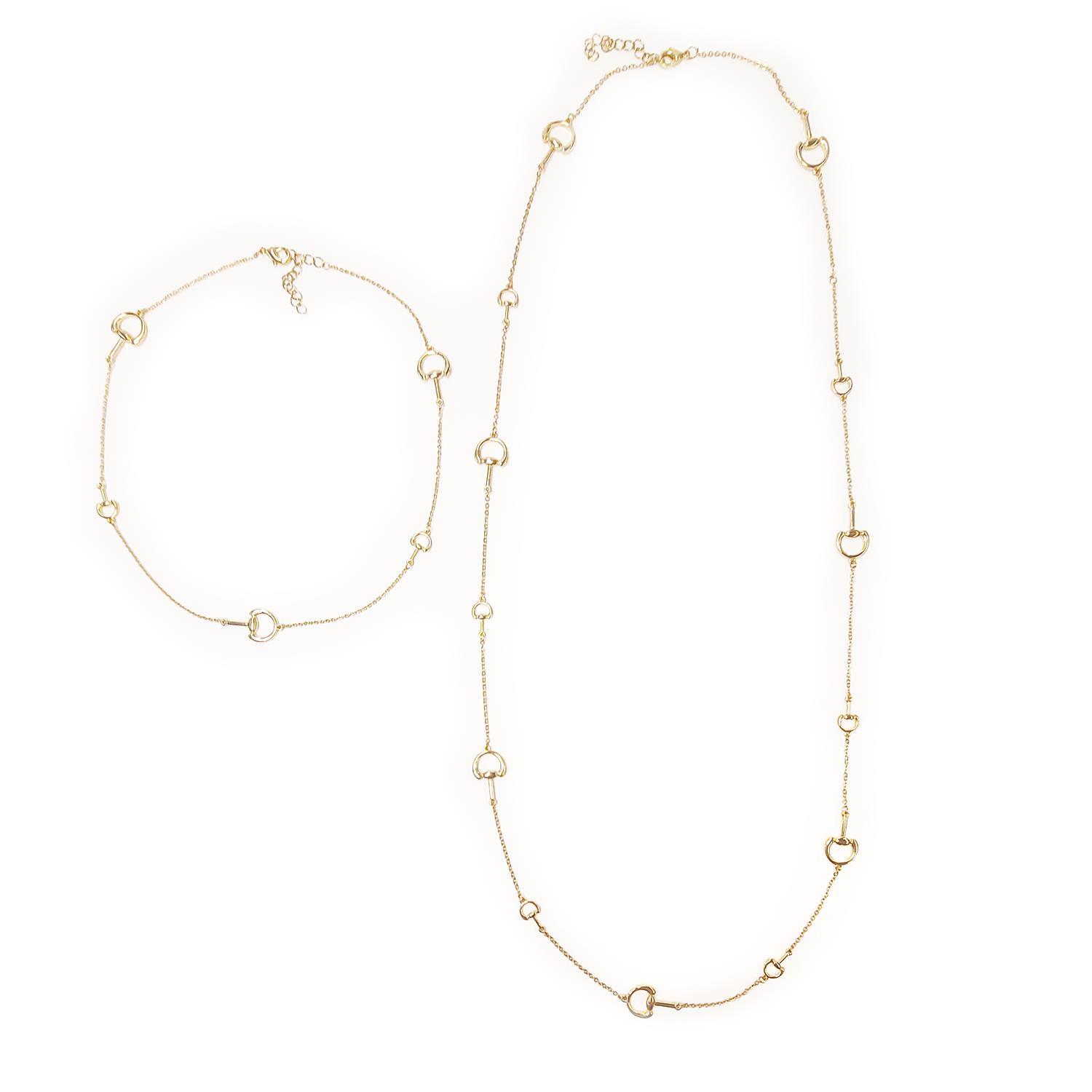 Horse Bit Chain Necklace A/2