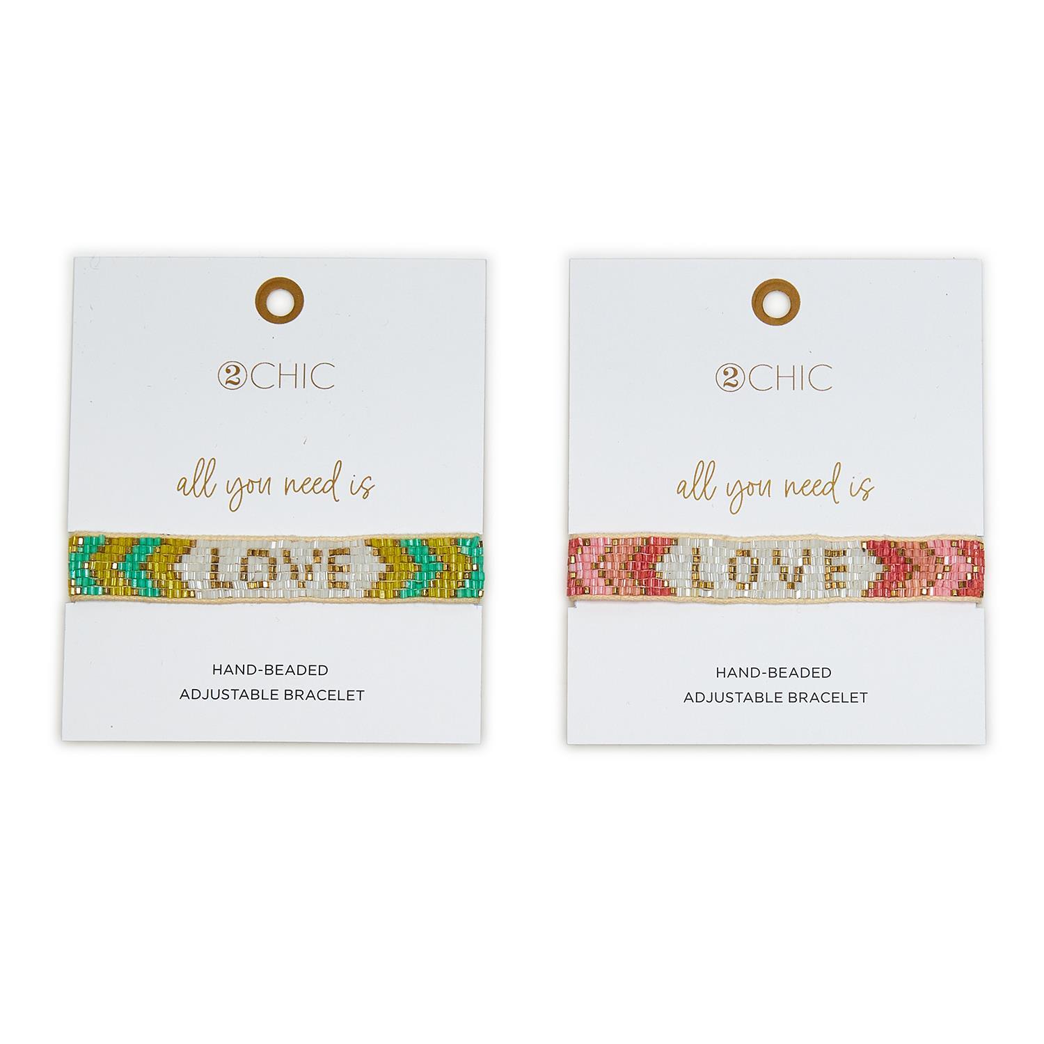 Hand Beaded Love Bracelet A/8