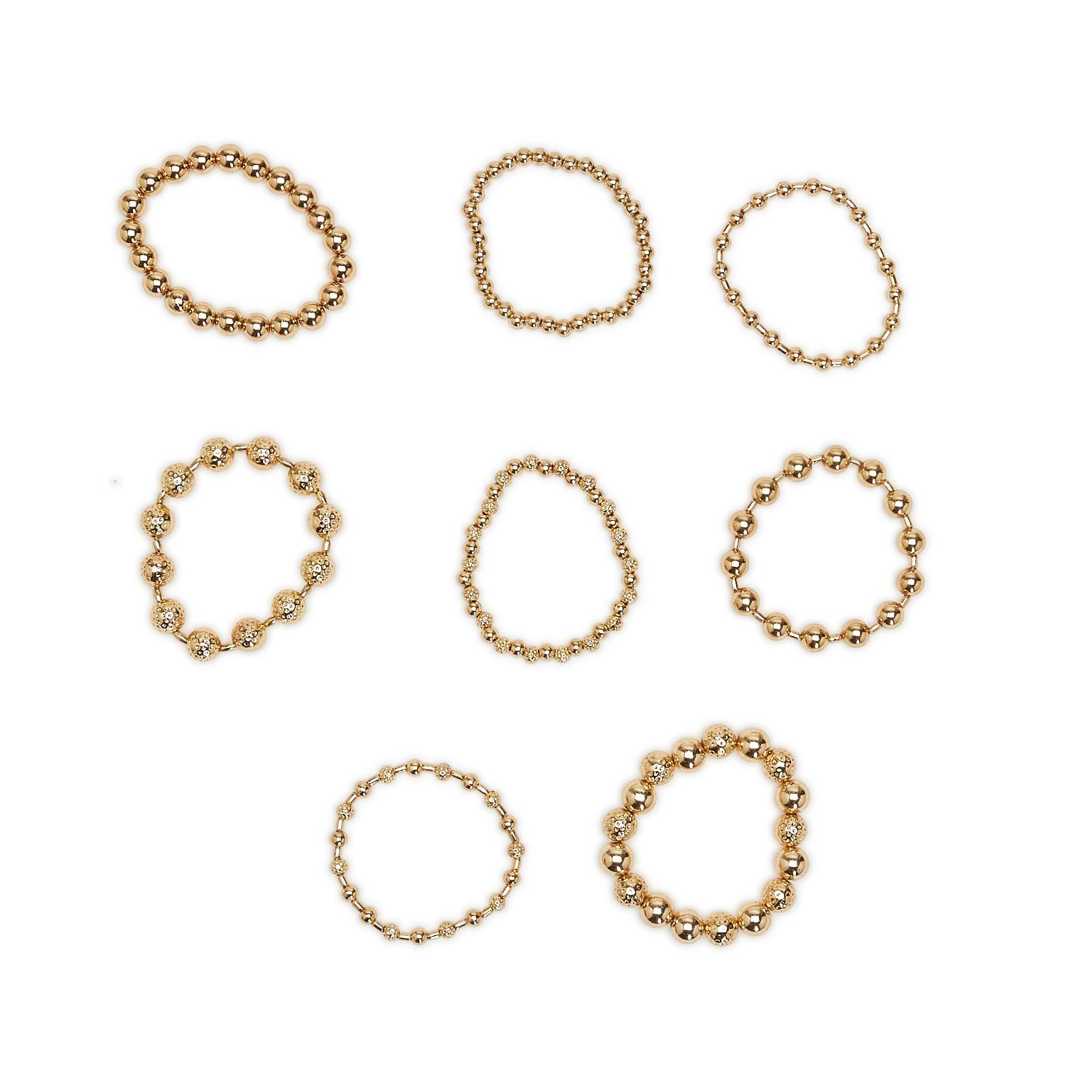 Refill for Have a Ball 24Pcs Gold Bead Stretch Bracelet A/8