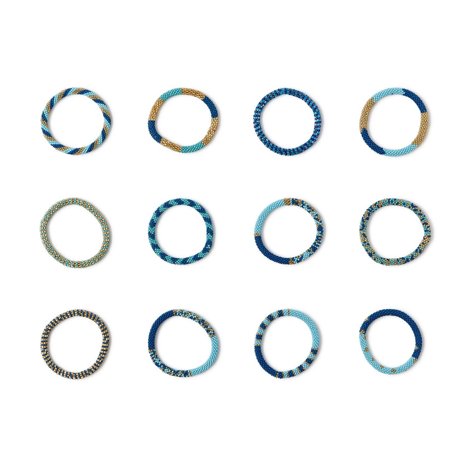 Refill for 24 Pcs Beaded Bracelets A/12