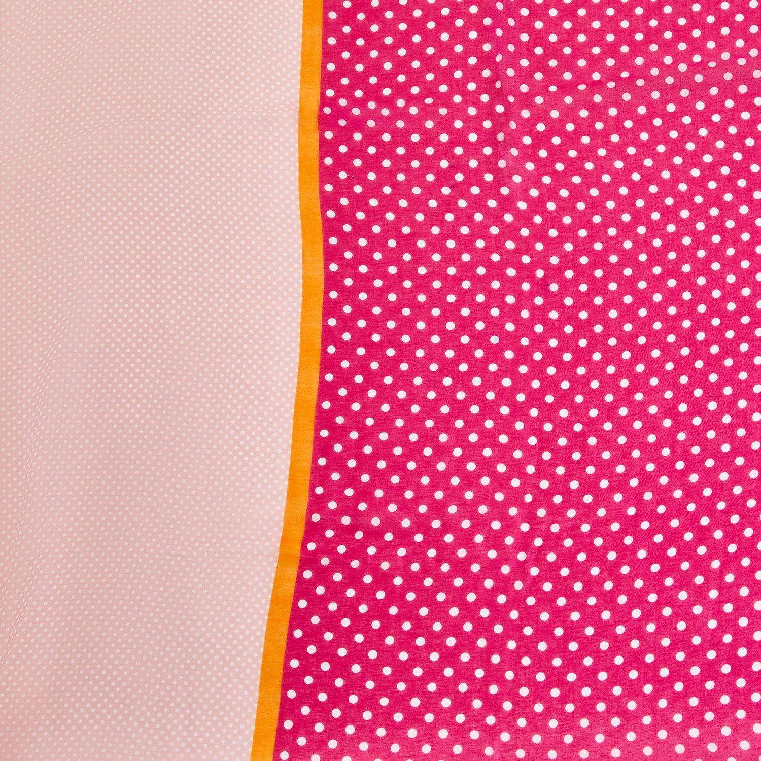 Dots of Love Polka Dot Scarf with Tassels A/2