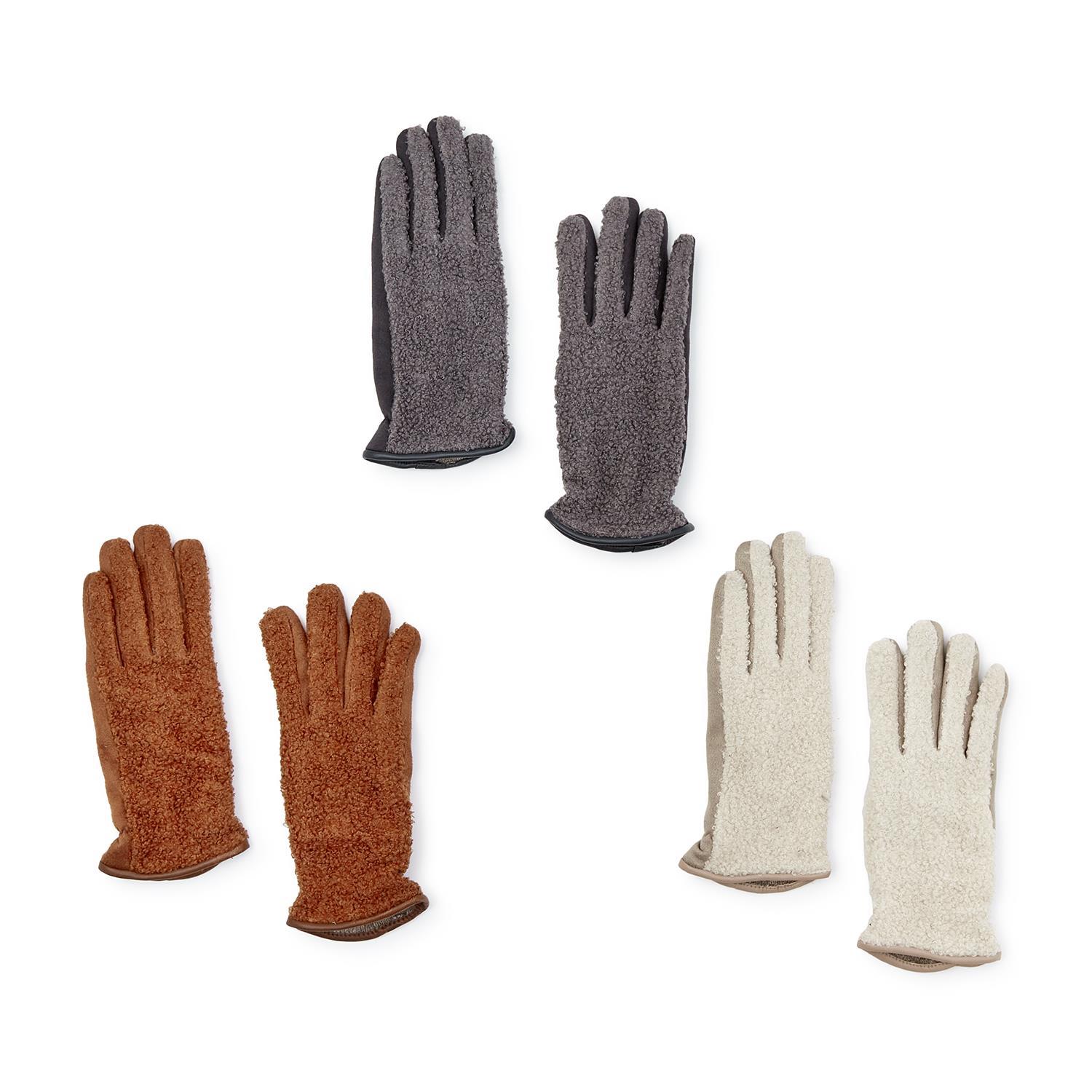 Plush Sherpa Glove A/3