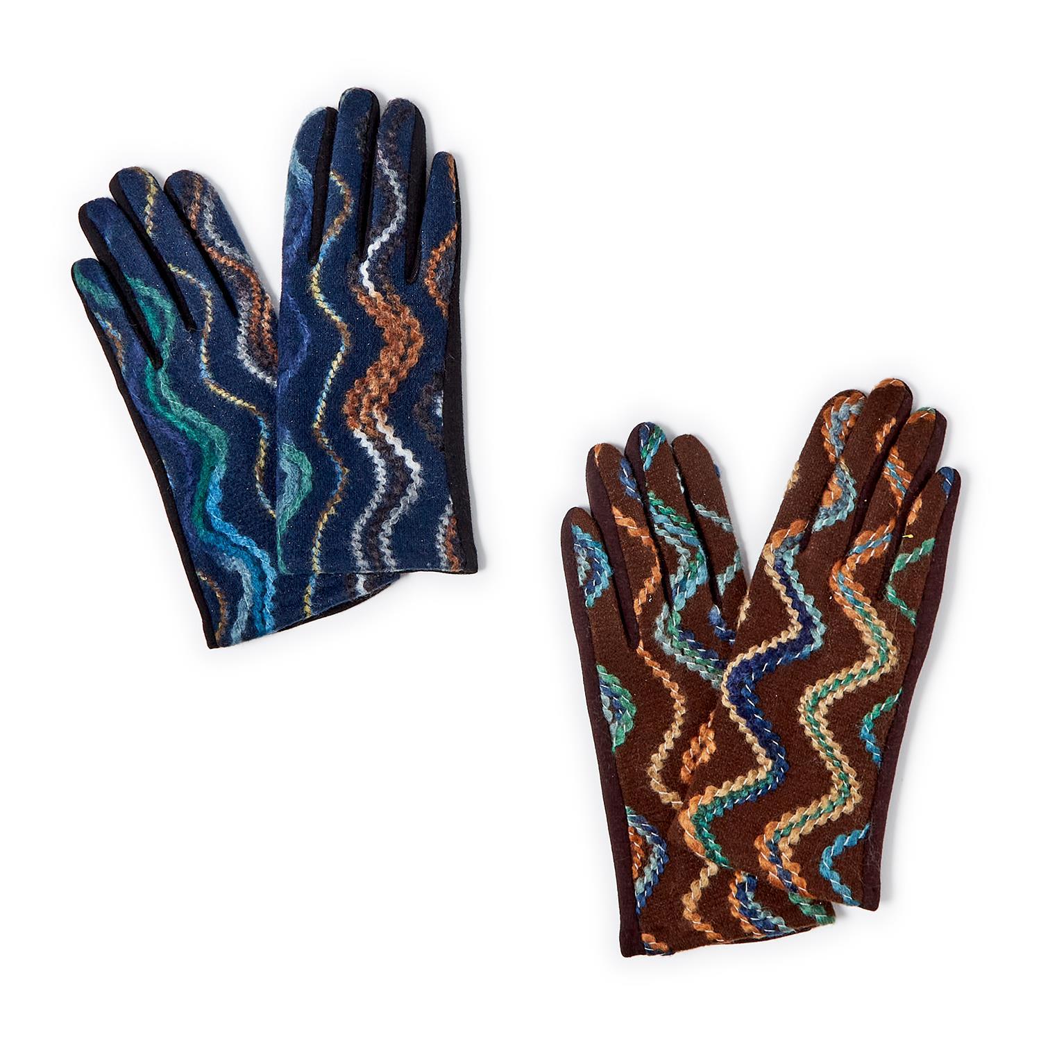 Embroidered Design Glove A/2